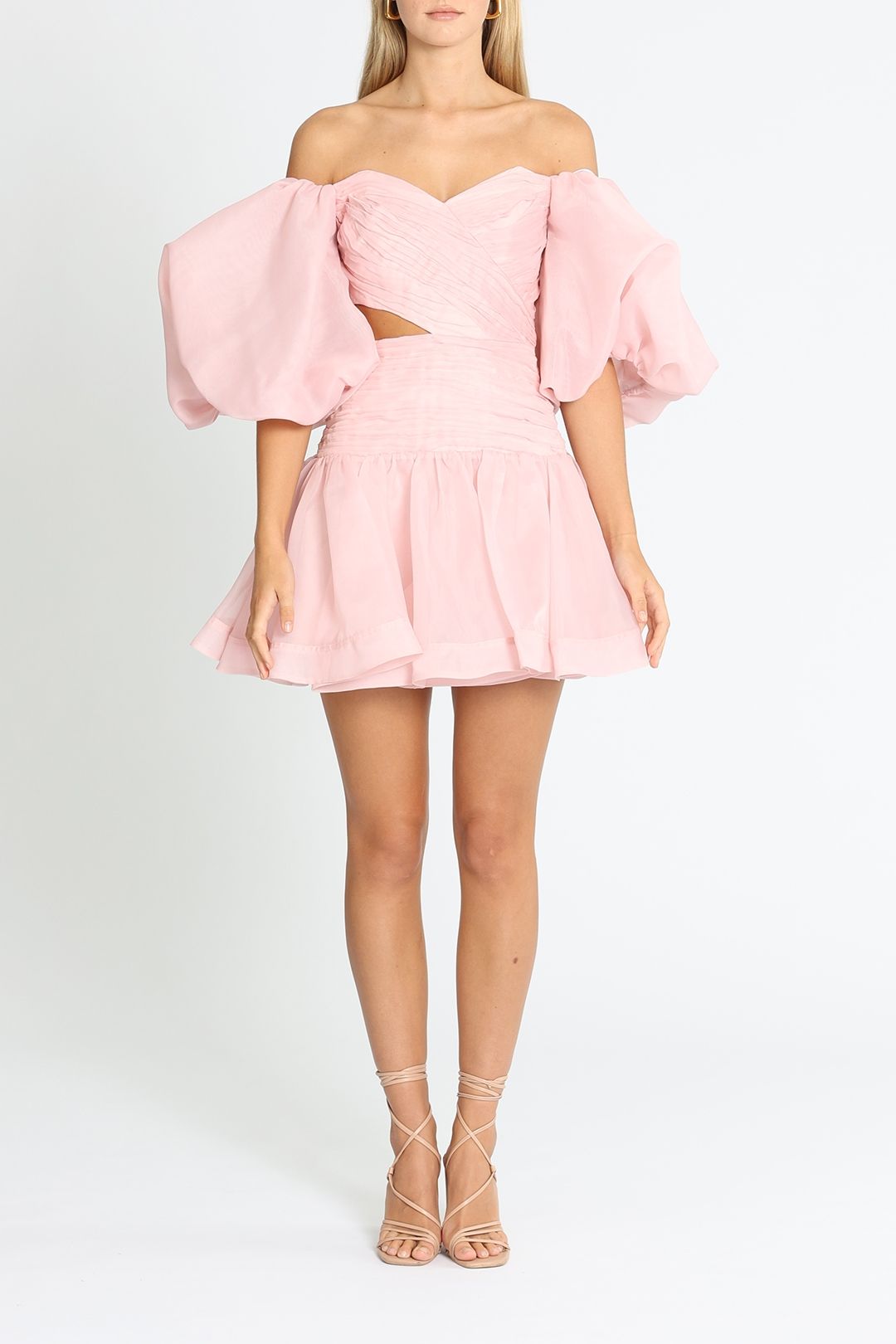 Hire Myriad Cut Out Mini Dress | Aje | GlamCorner