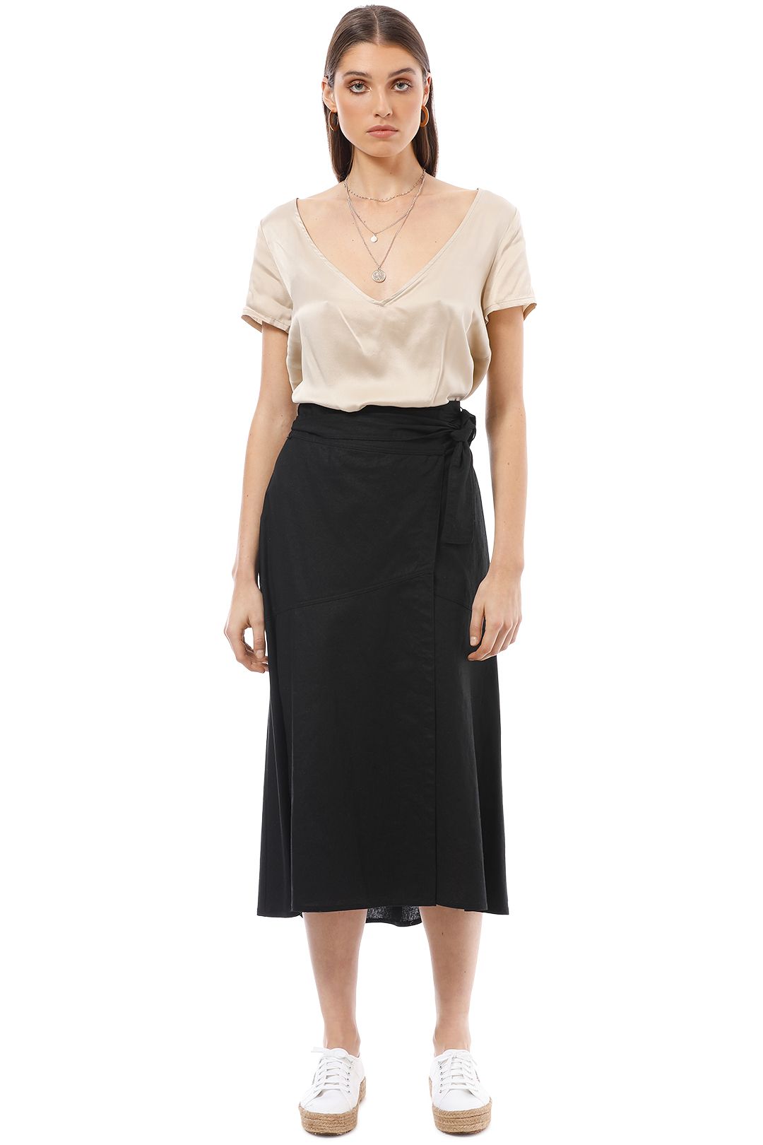 Grace Wrap Skirt by AKIN by Ginger and Smart for Hire