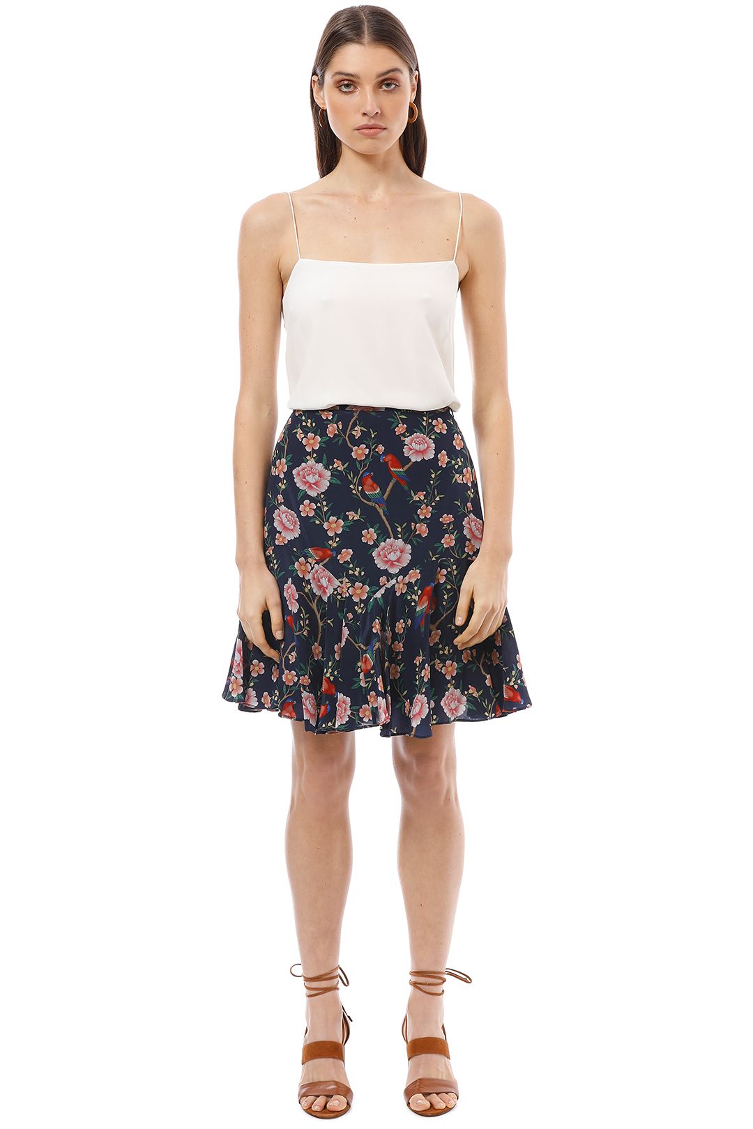 Own Wings Skirt in Navy by Alannah Hill for Hire | GlamCorner