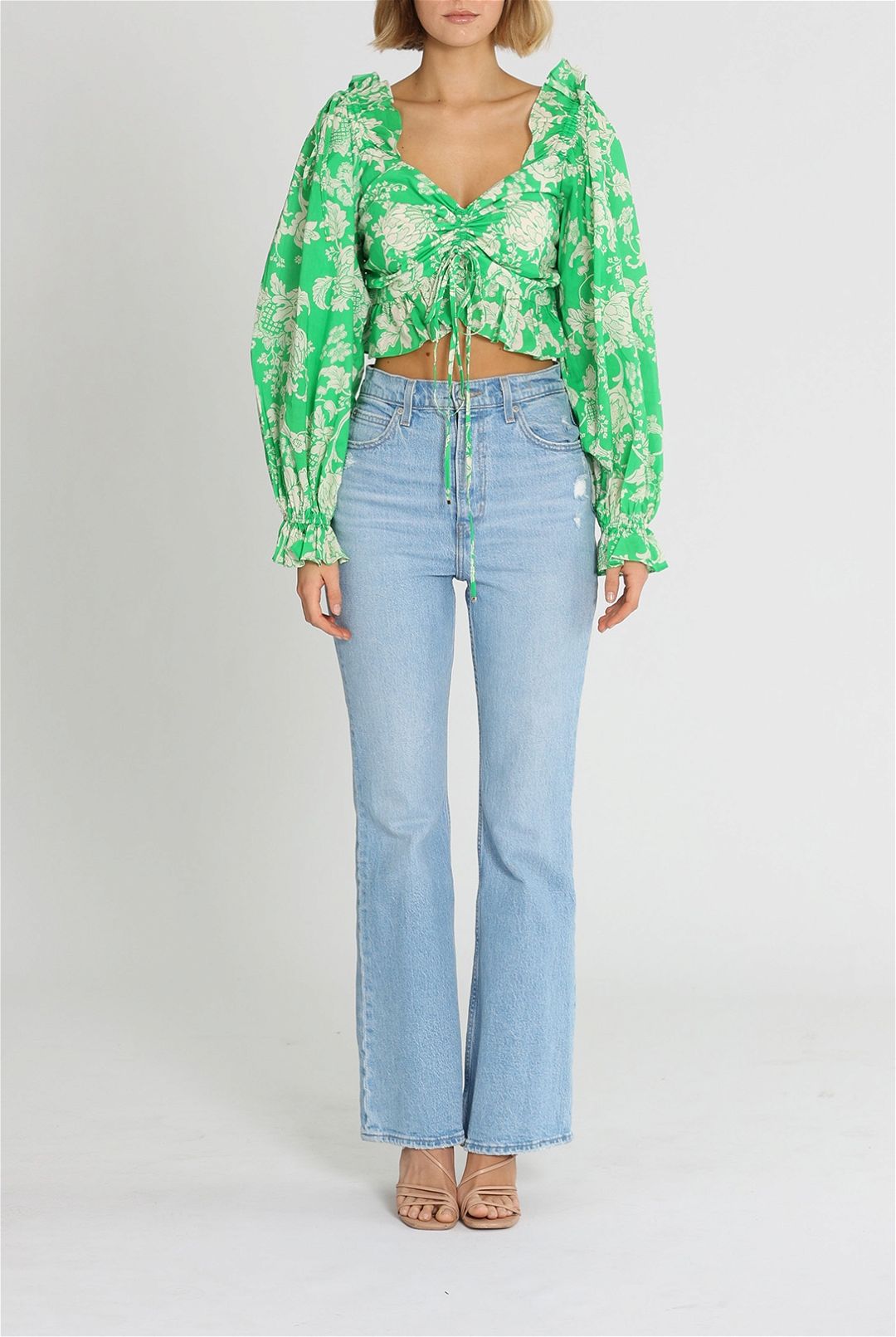 Hire Mary Anne Crop Top | Alice McCall | GlamCorner