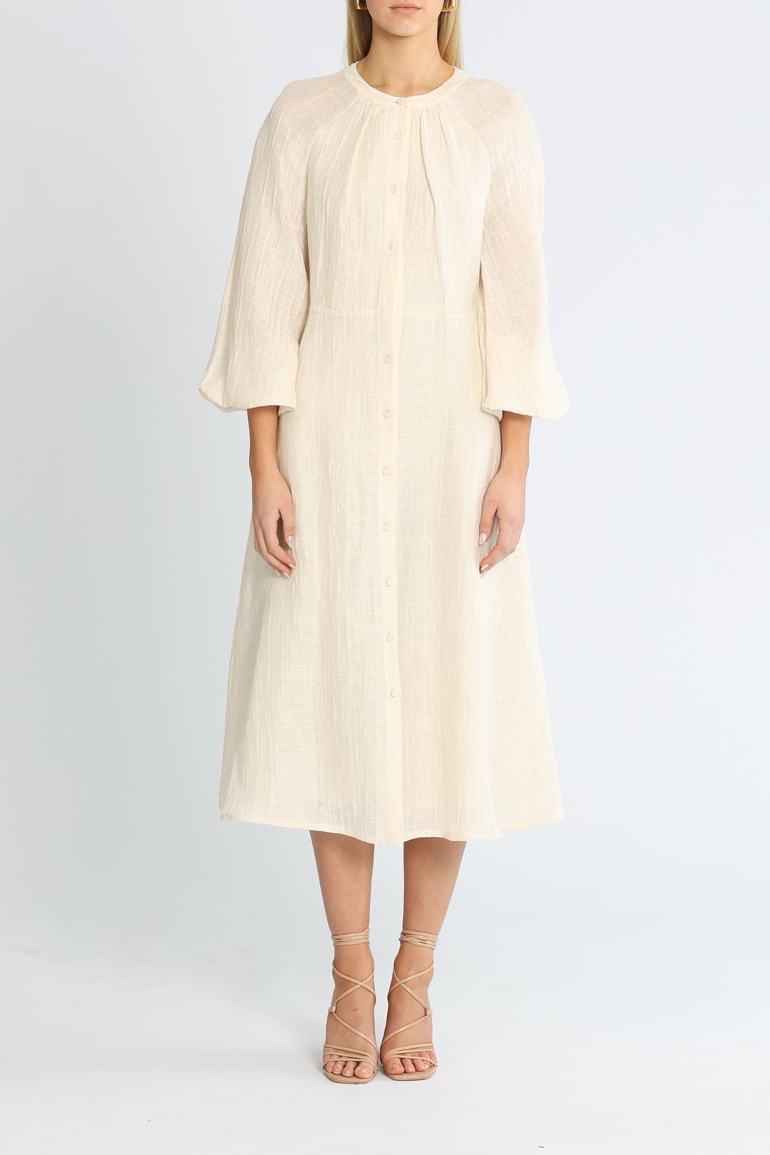 Hire Amara Dress in White | Ginia | GlamCorner