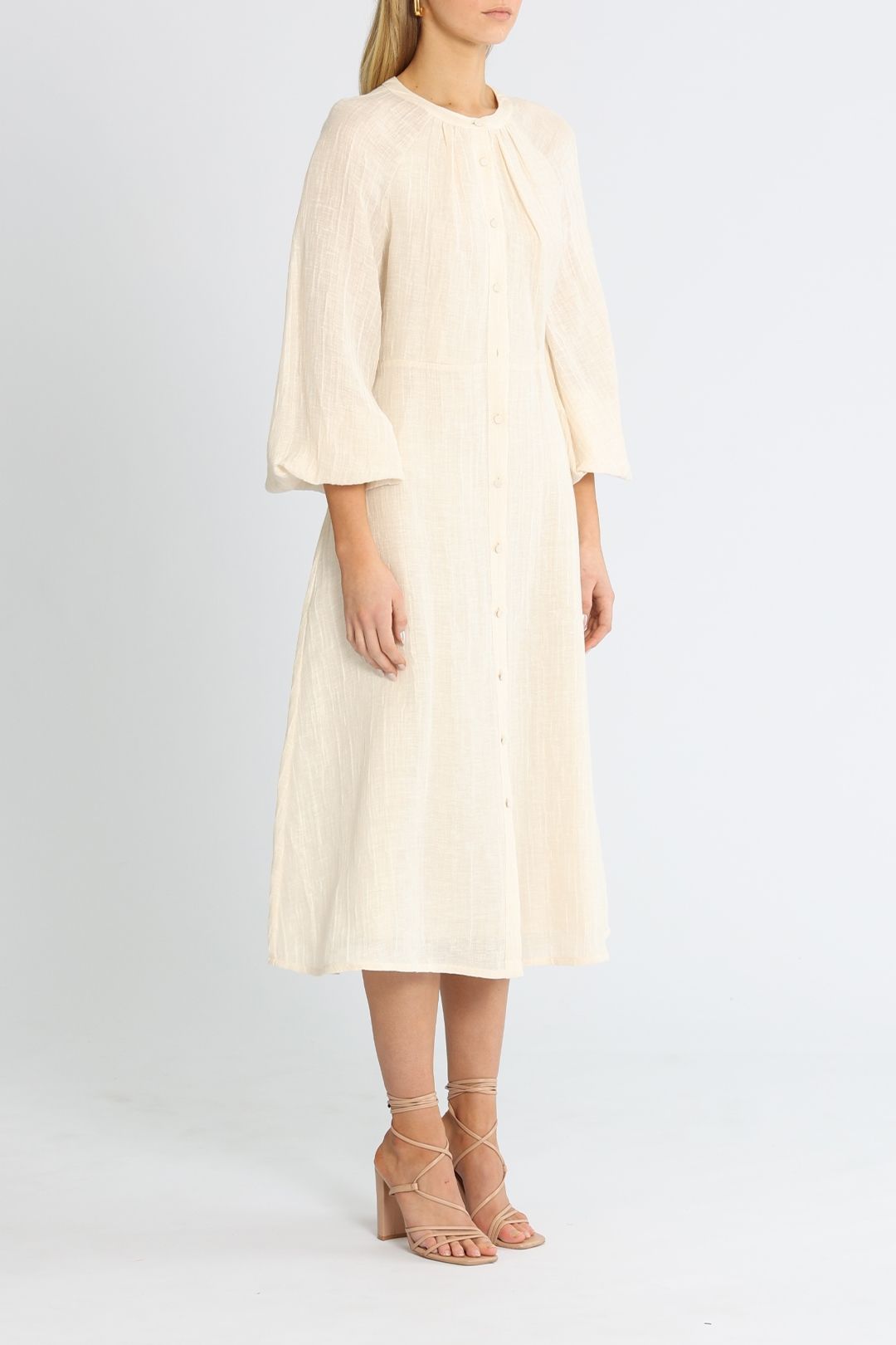 Hire Amara Dress in White | Ginia | GlamCorner