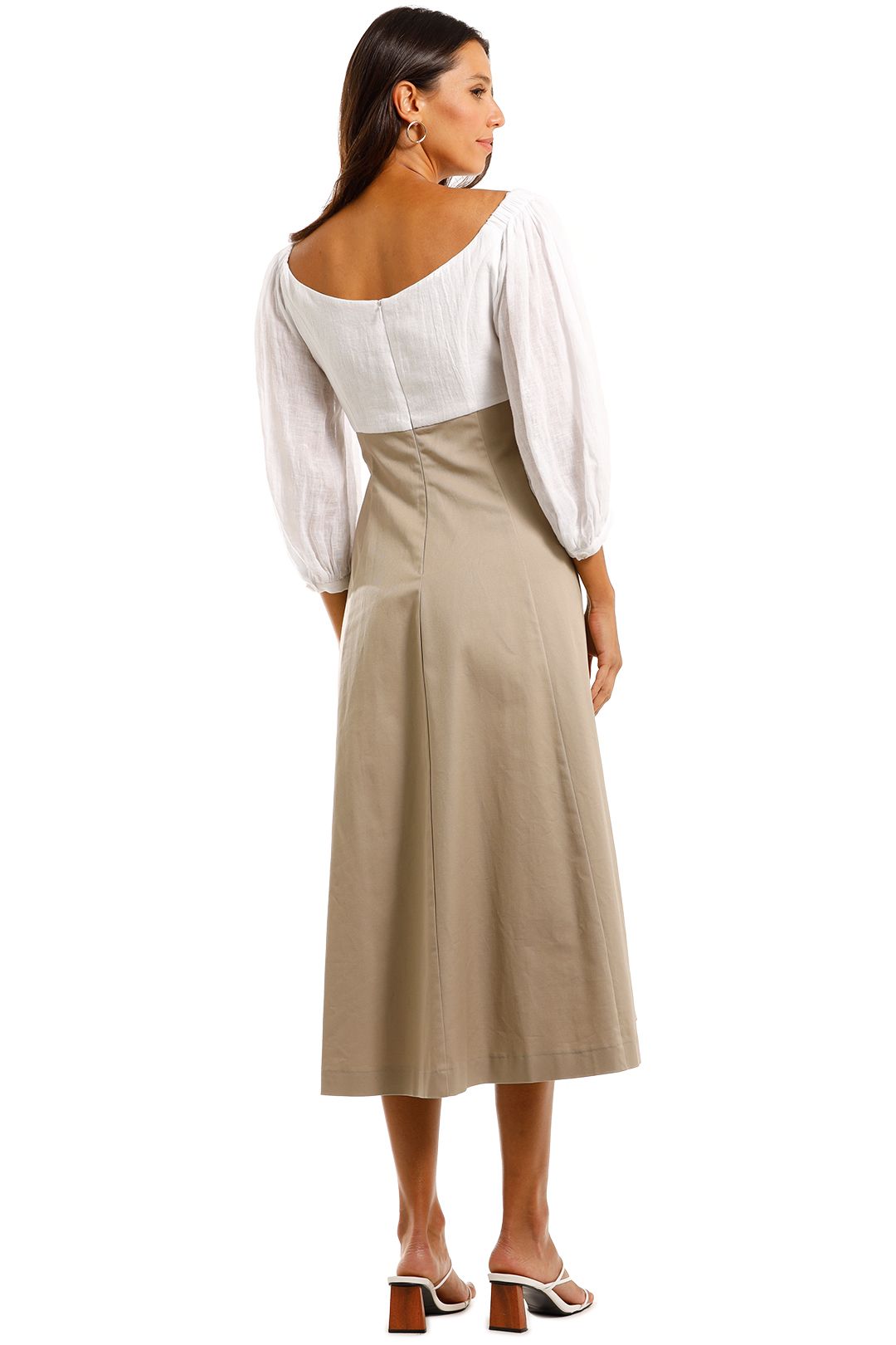 Cotton Drill Dress | Apartment Clothing | GlamCorner