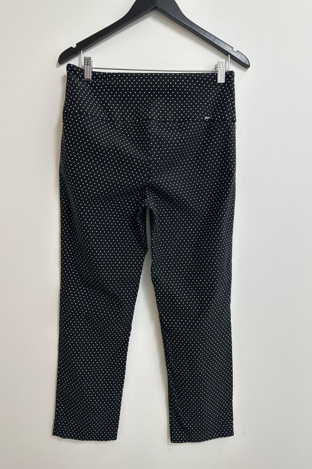 Buy Black and White Spot Stretch Pant | Up! | GlamCorner