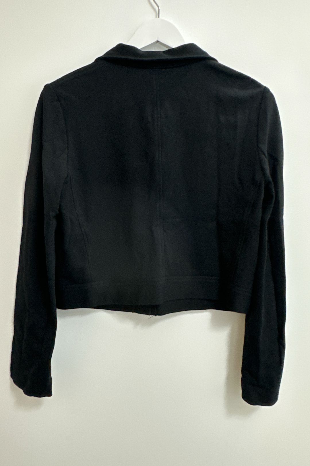 Buy Black Jacket With Covered Buttons | George | GlamCorner