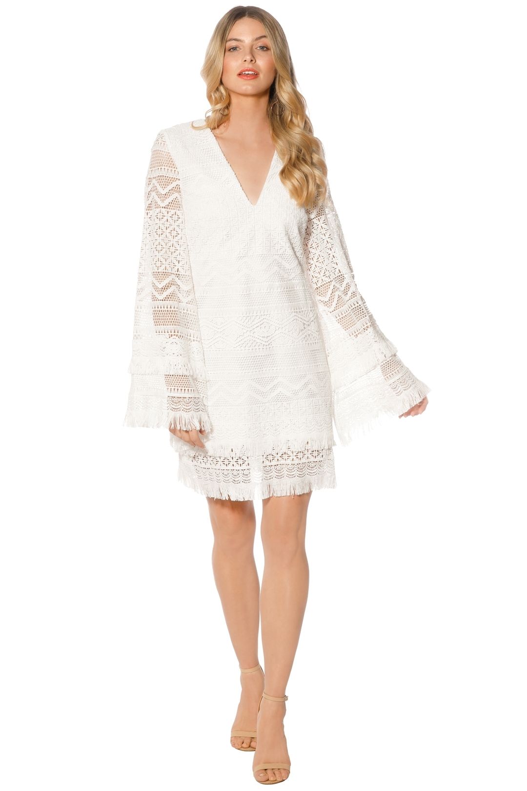 Ava Dress in White by Bless'ed Are The Meek for Rent