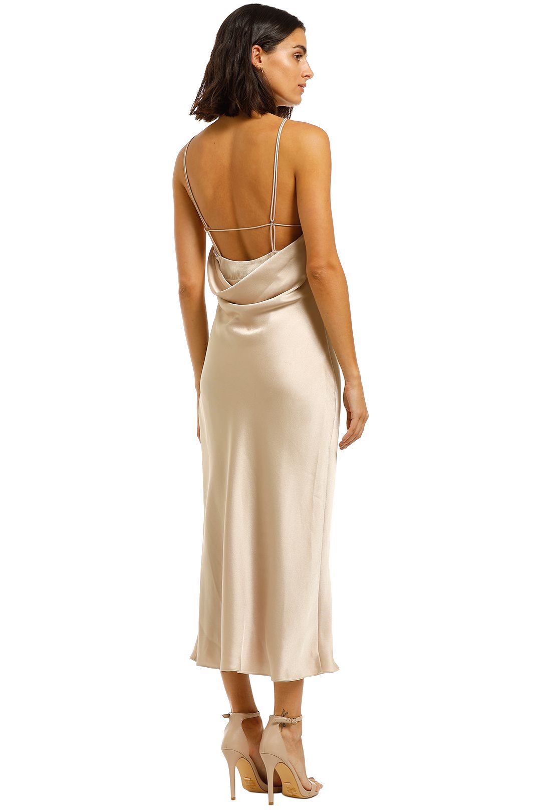 Antonelli Backless Dress | Camilla and Marc | GlamCorner