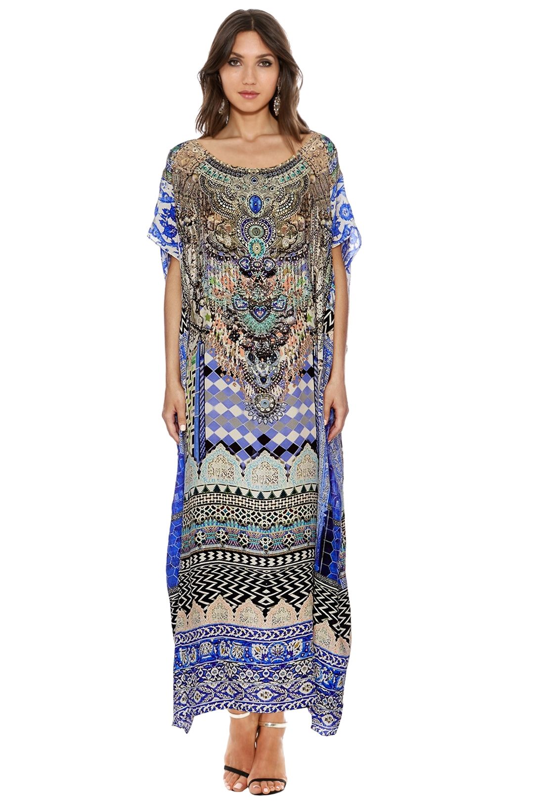 Courtyard of Maidens Kaftan by Camilla for Hire | GlamCorner