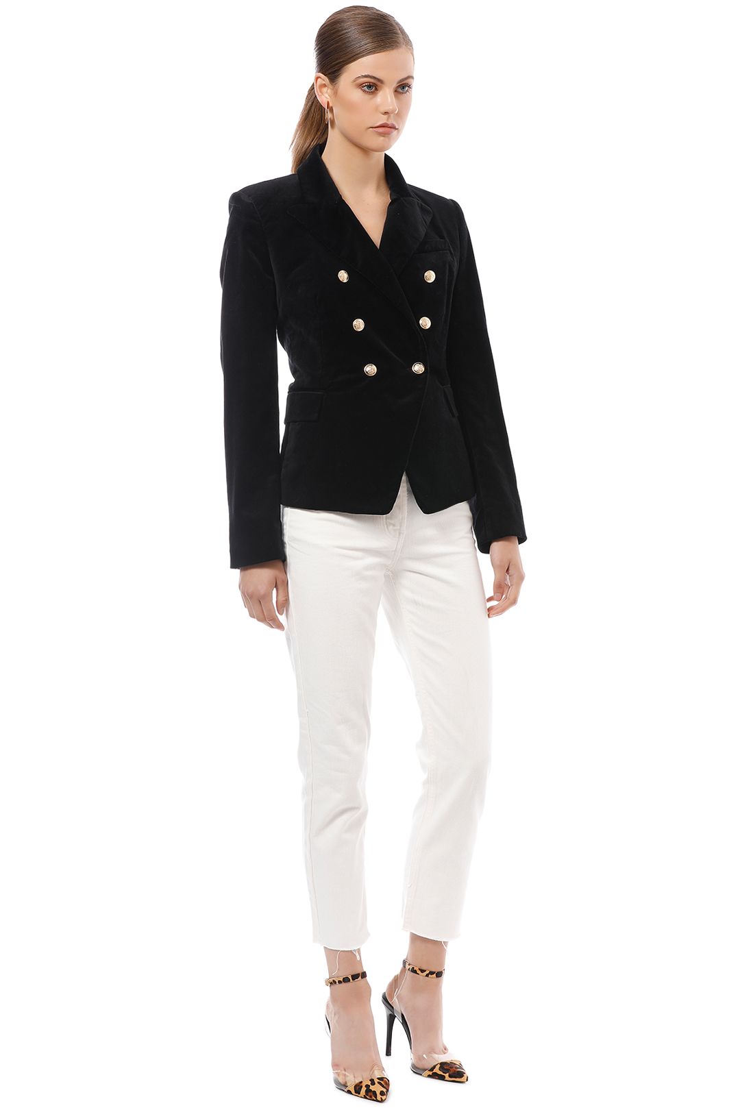 Velvet Dimmer Blazer by Camilla and Marc for Hire