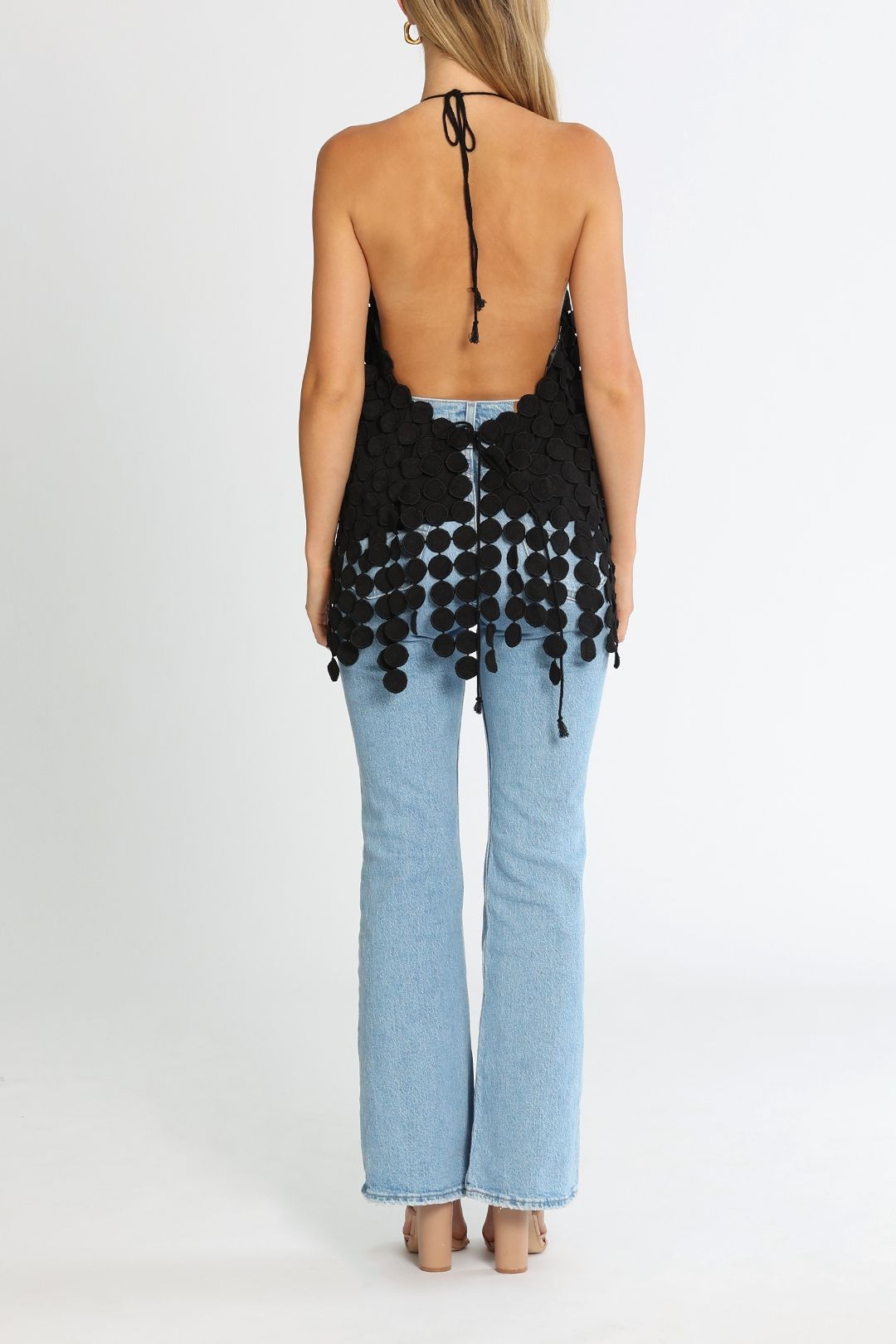 Hire Murano Top in Black | Camilla and Marc | GlamCorner