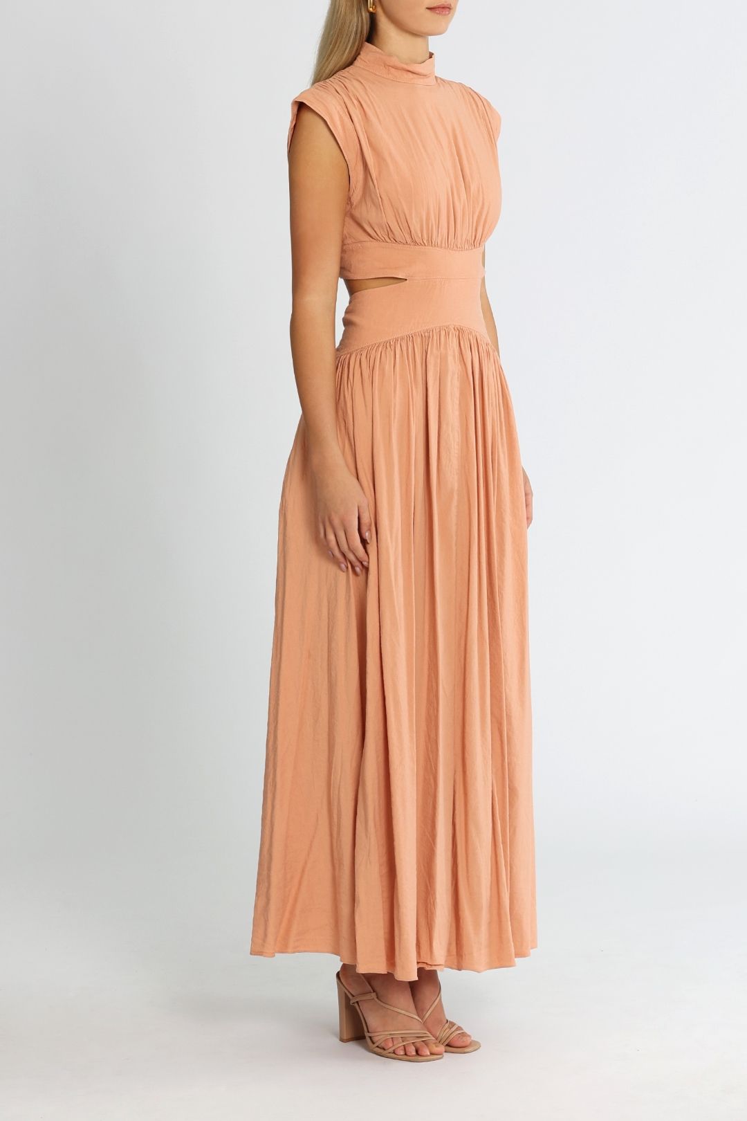 Hire Oriella Dress in Blush | Camilla and Marc | GlamCorner