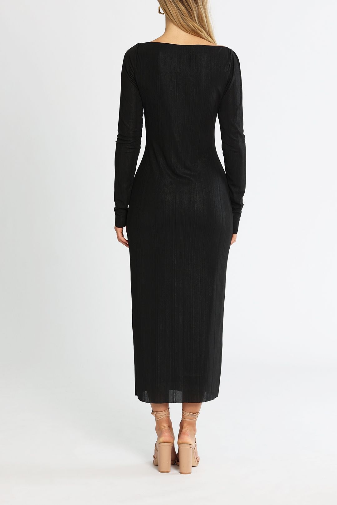 Hire Verner Dress in Black | Camilla and Marc | GlamCorner