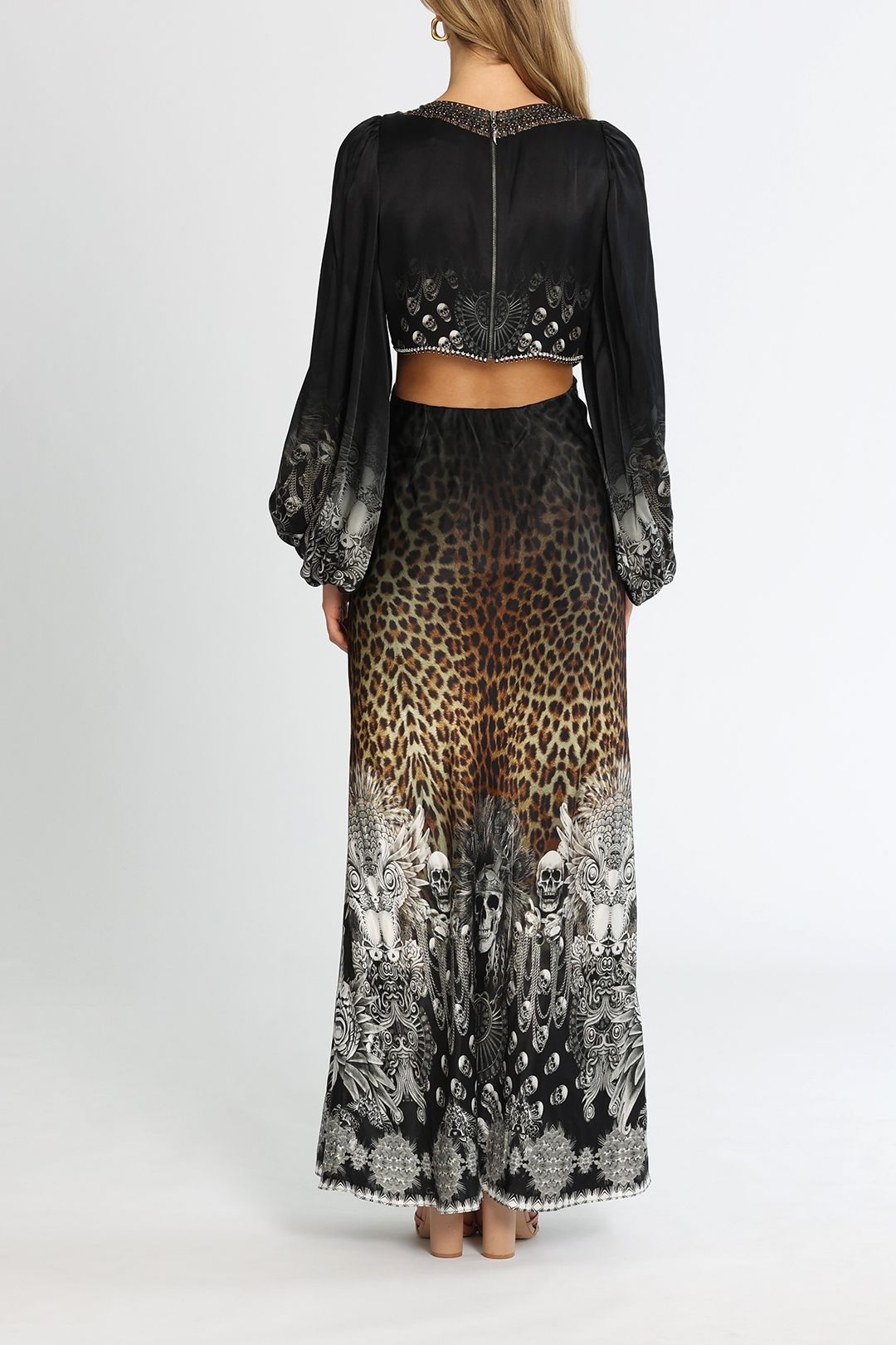Hire U Ring Cut Out Dress in Order Of Disorder | Camilla | GlamCorner
