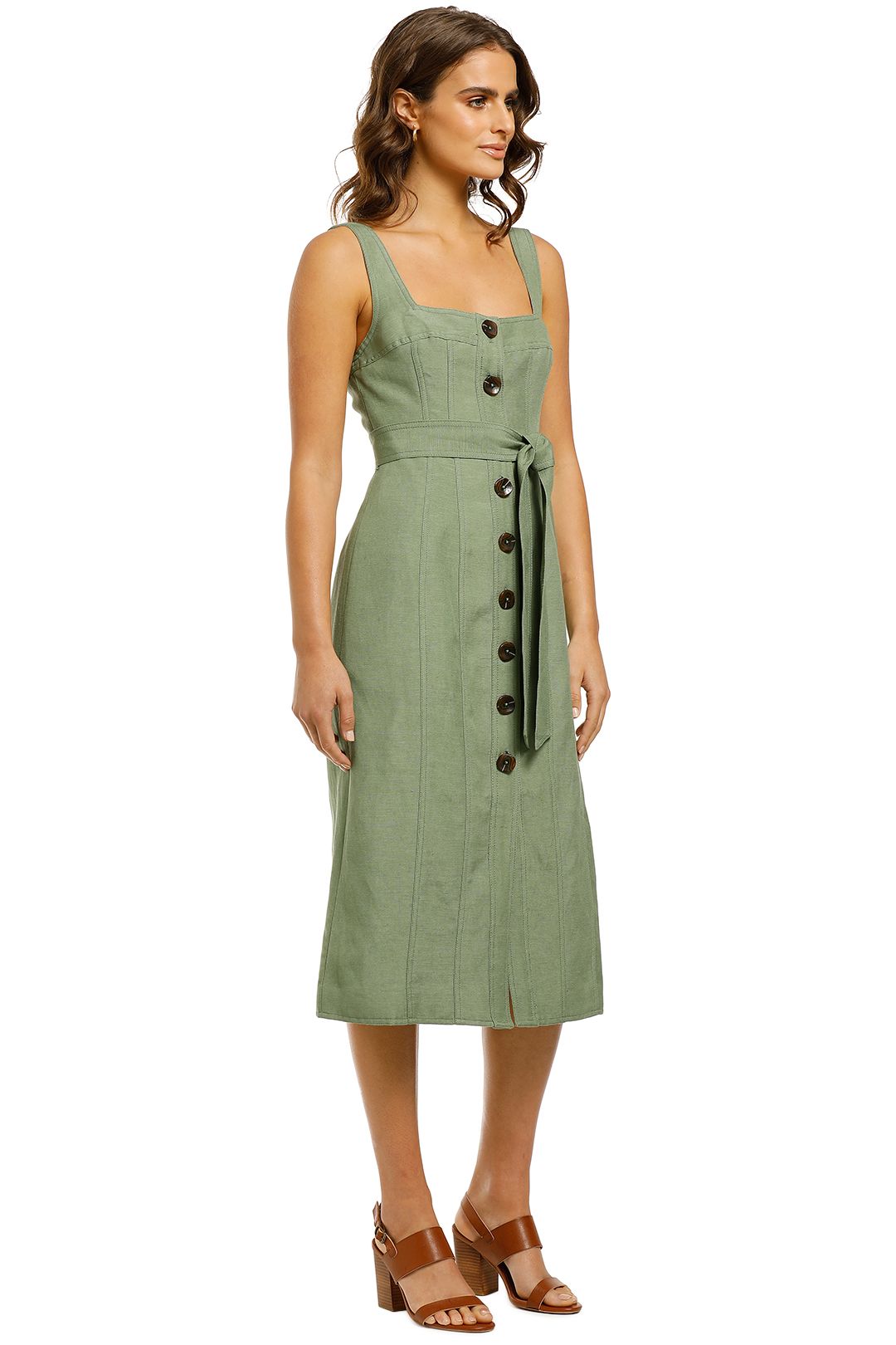 Occurence Dress in Ivy by CMEO Collective for Rent