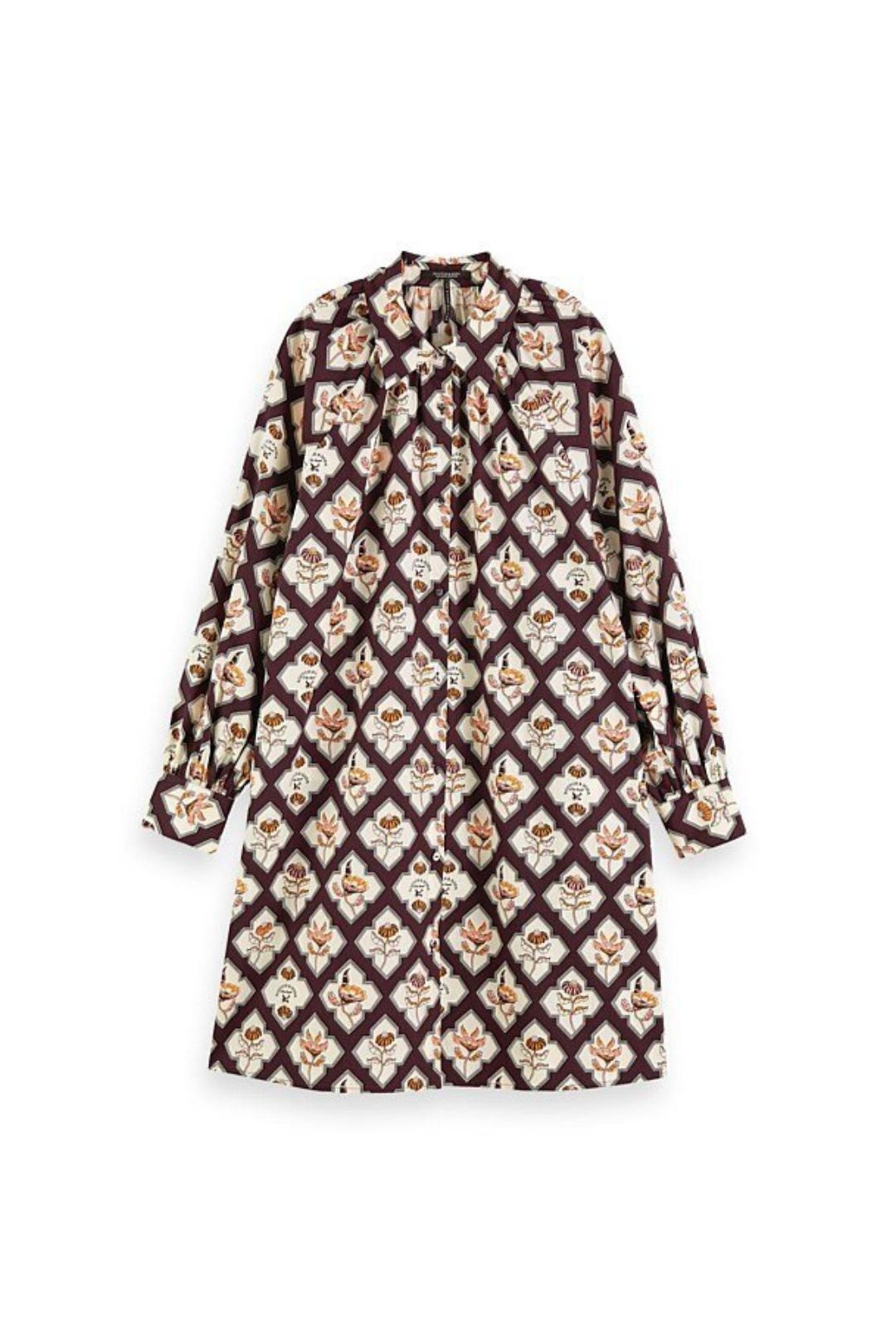 Hire Crispy Organic Shirt Dress | Scotch & Soda | GlamCorner