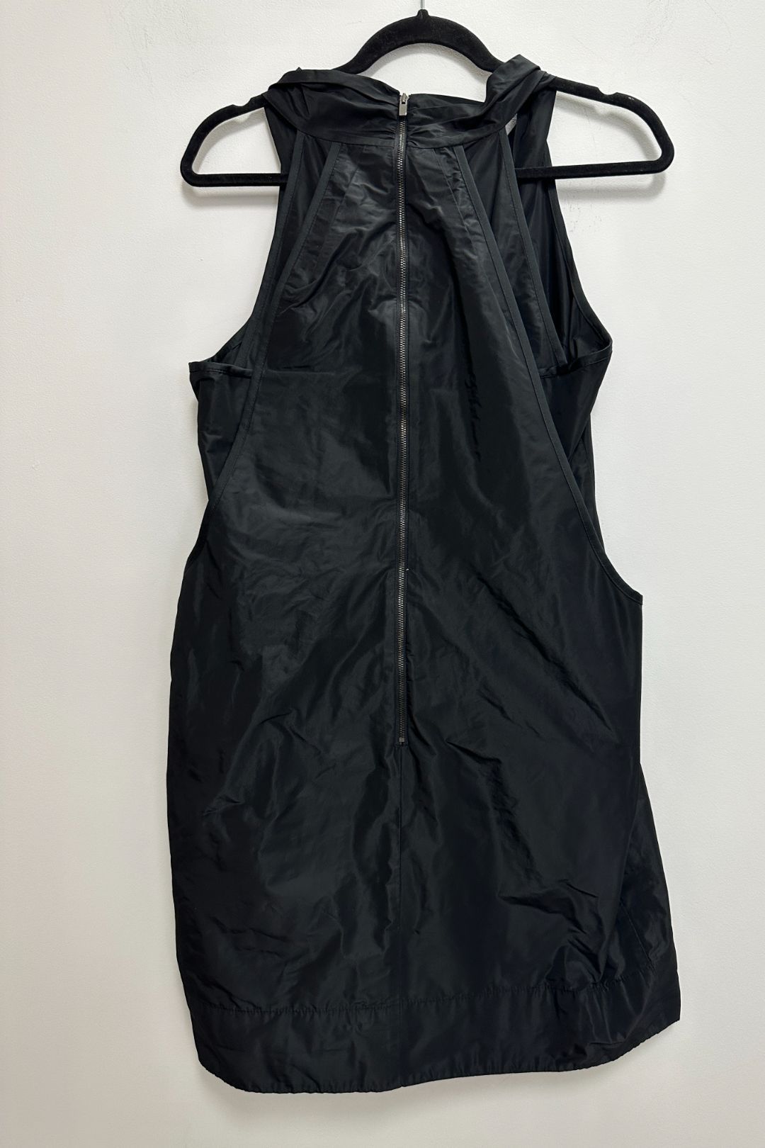 Buy Black Memory Drape Neck Dress | Cue | GlamCorner