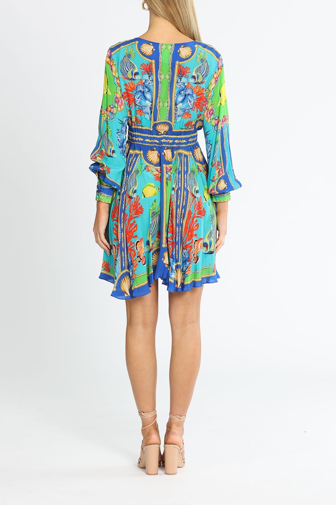 Hire Deep In The Ocean Short Dress | Czarina | GlamCorner