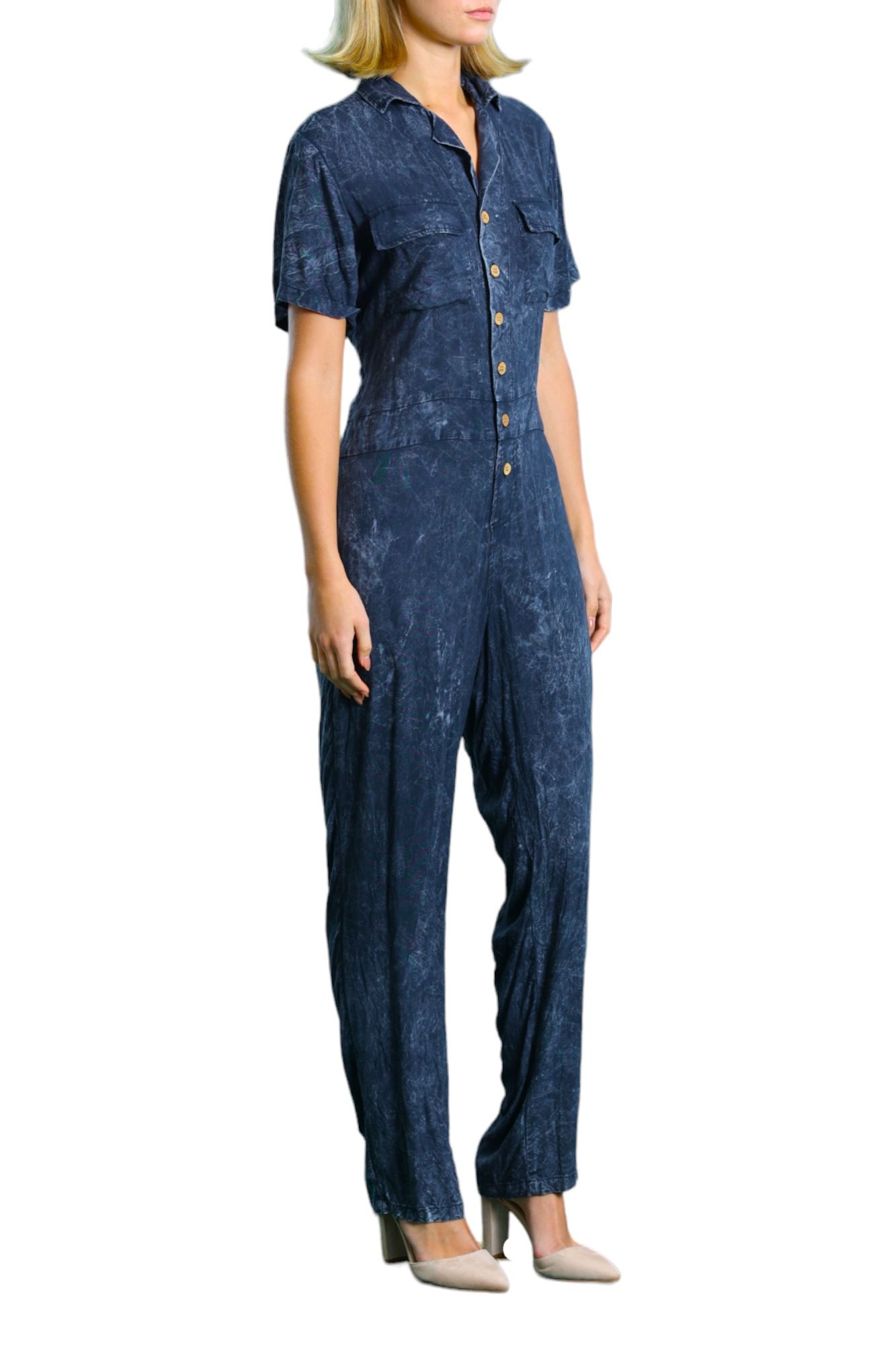 Hire Short Sleeved Jett Jumpsuit | Daisy Says | GlamCorner