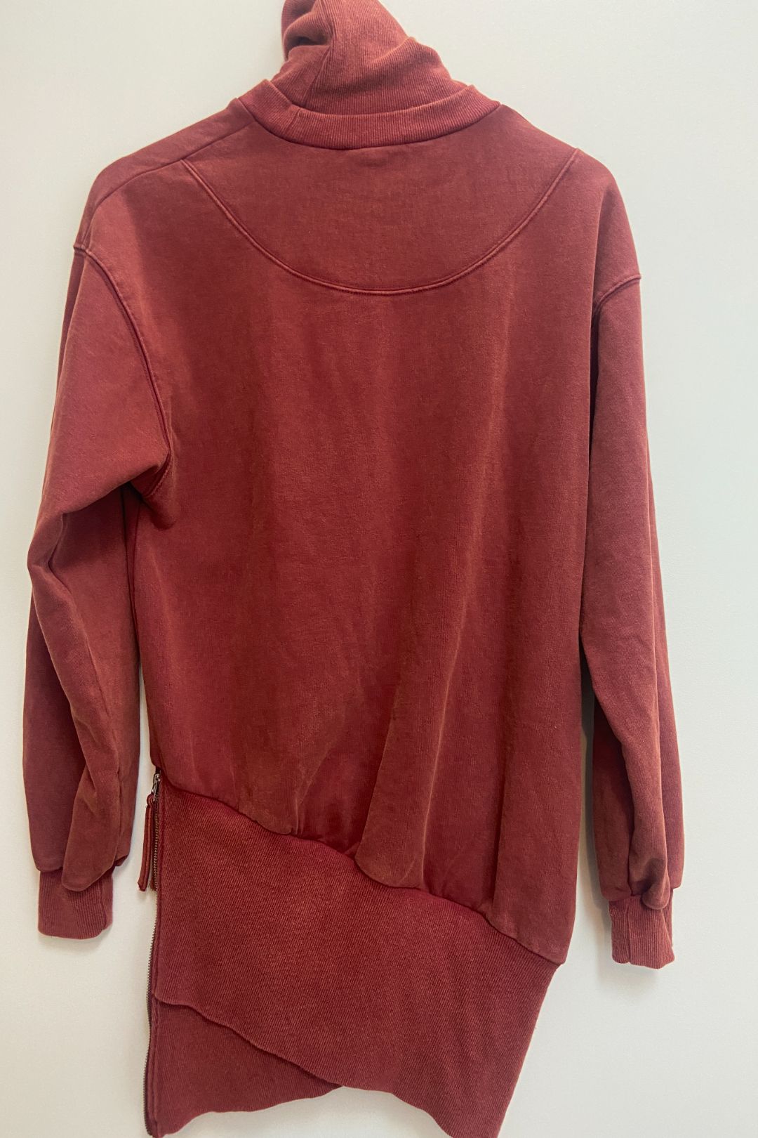 Buy Desreen Sweater Mini Dress in Red | Retrofete | GlamCorner