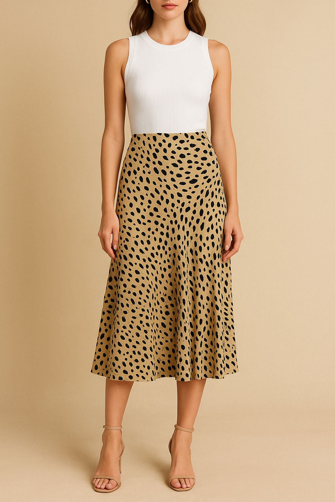 Hire Kaya Seam Detail Skirt | DECJUBA | GlamCorner