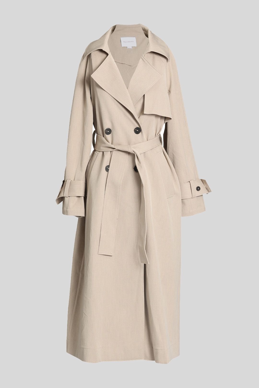 Buy Francisco Trench in Stone | Elka Collective | GlamCorner