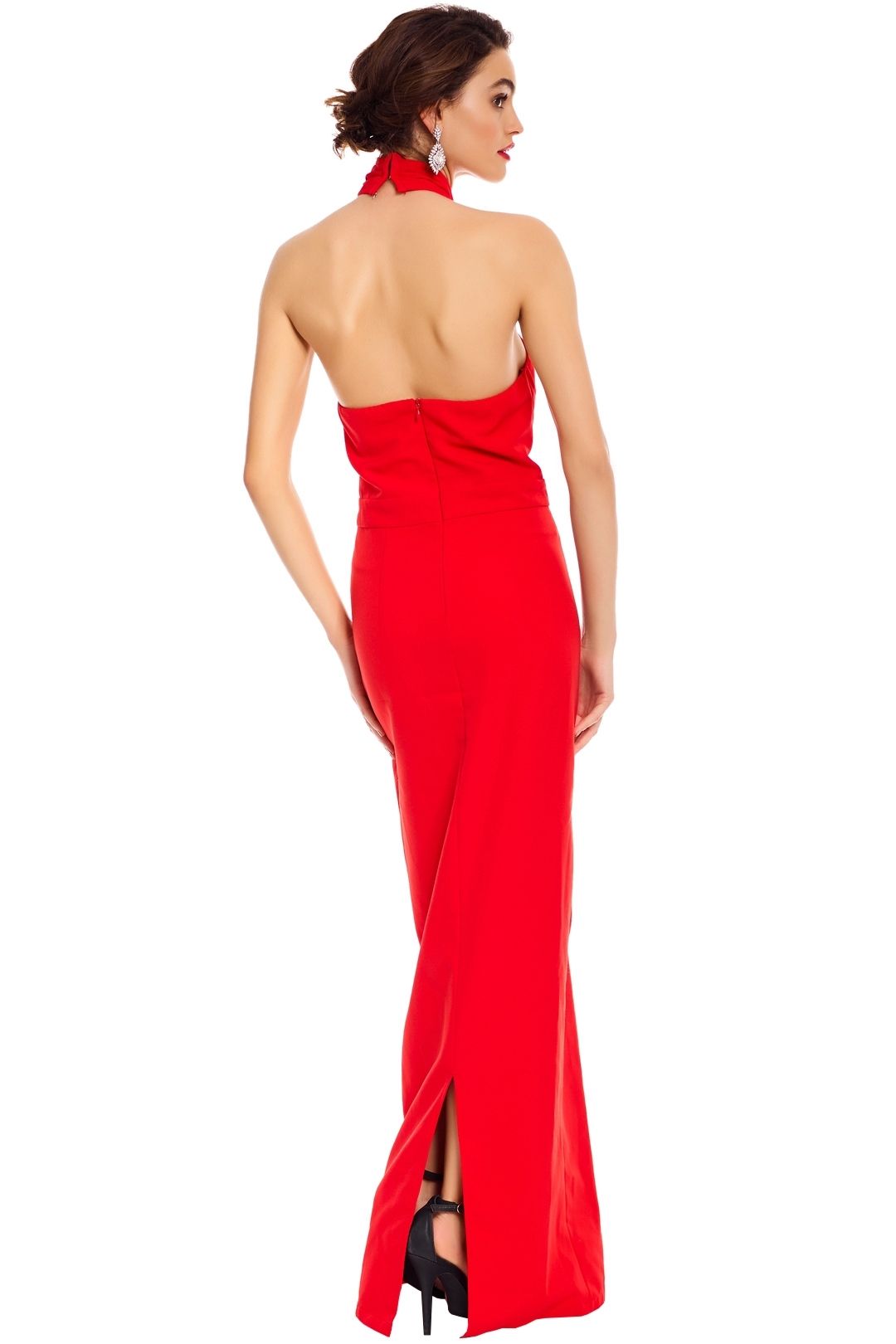Winona Red Gown by Elle Zeitoune for Rent | GlamCorner