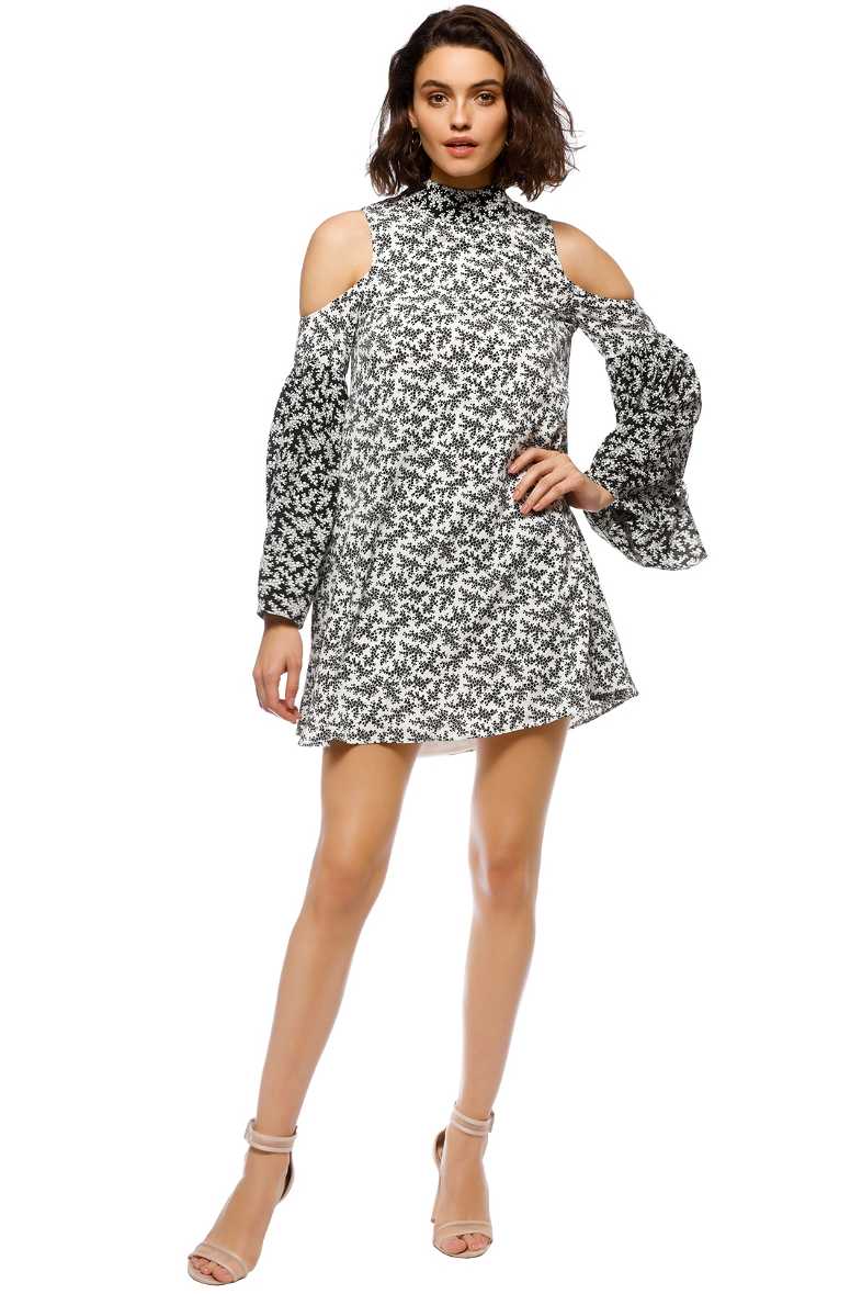 Titania Dress in White by Elliatt for Hire | GlamCorner