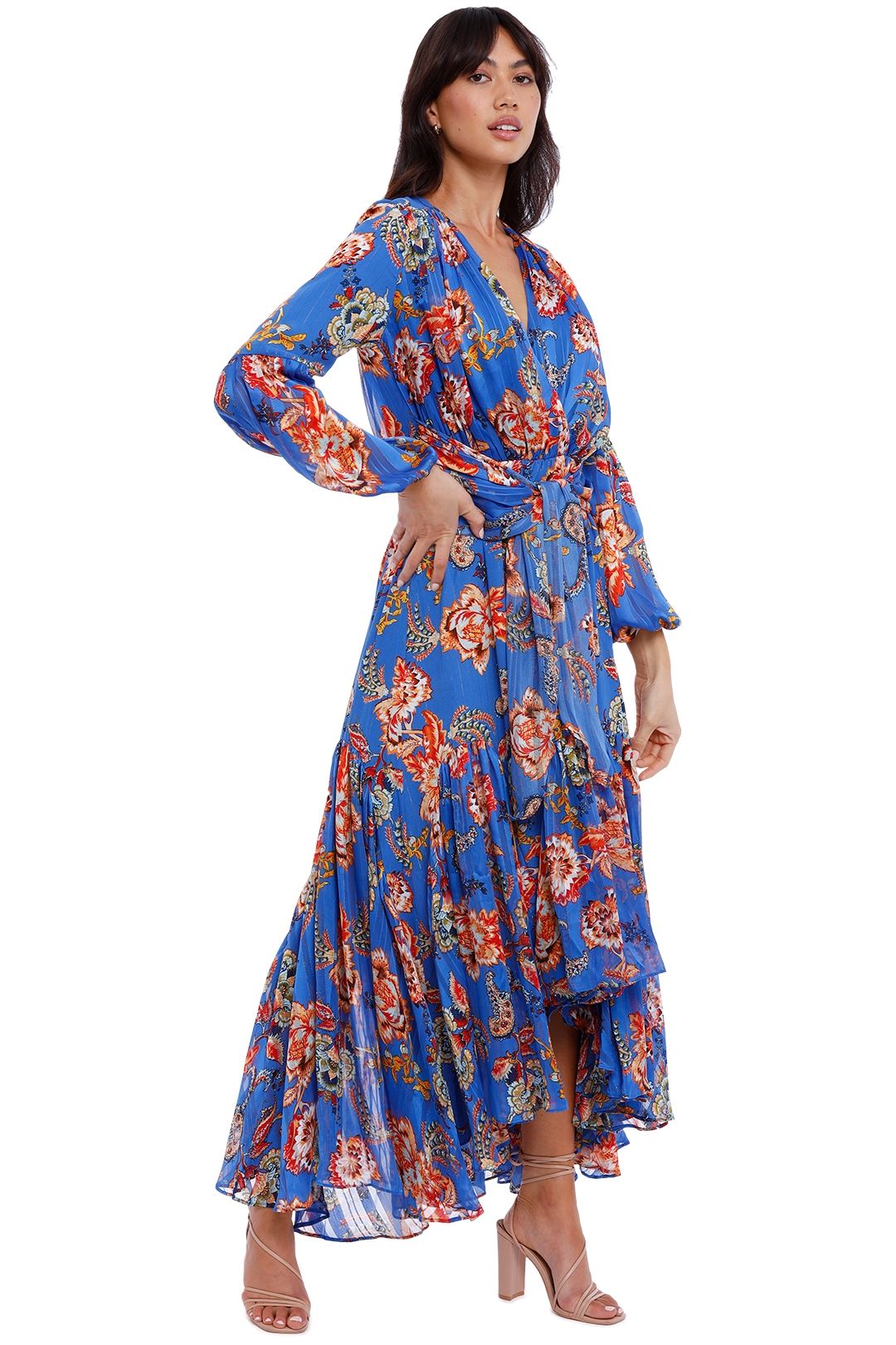 Hire Balance Dress in Blue | Elliatt | GlamCorner