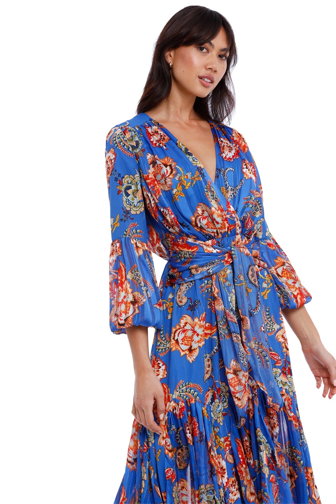 Hire Balance Dress in Blue | Elliatt | GlamCorner