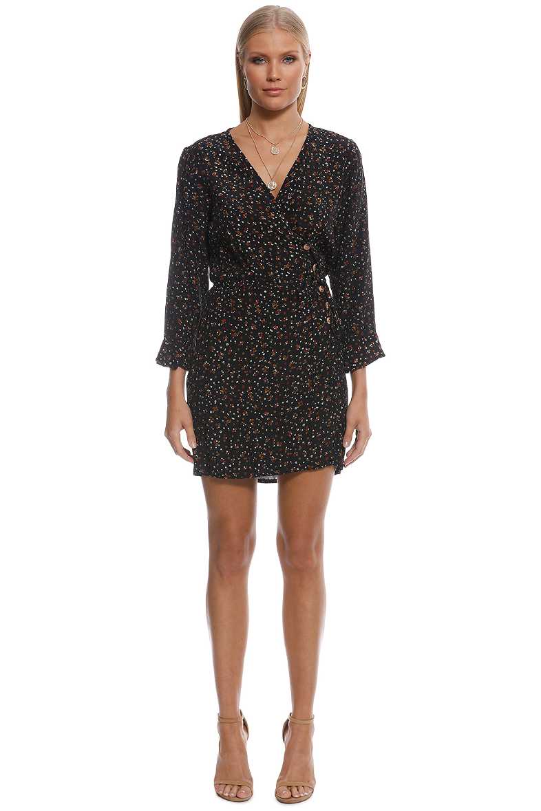 Dandelion Dress - Black by Thurley for Rent | GlamCorner