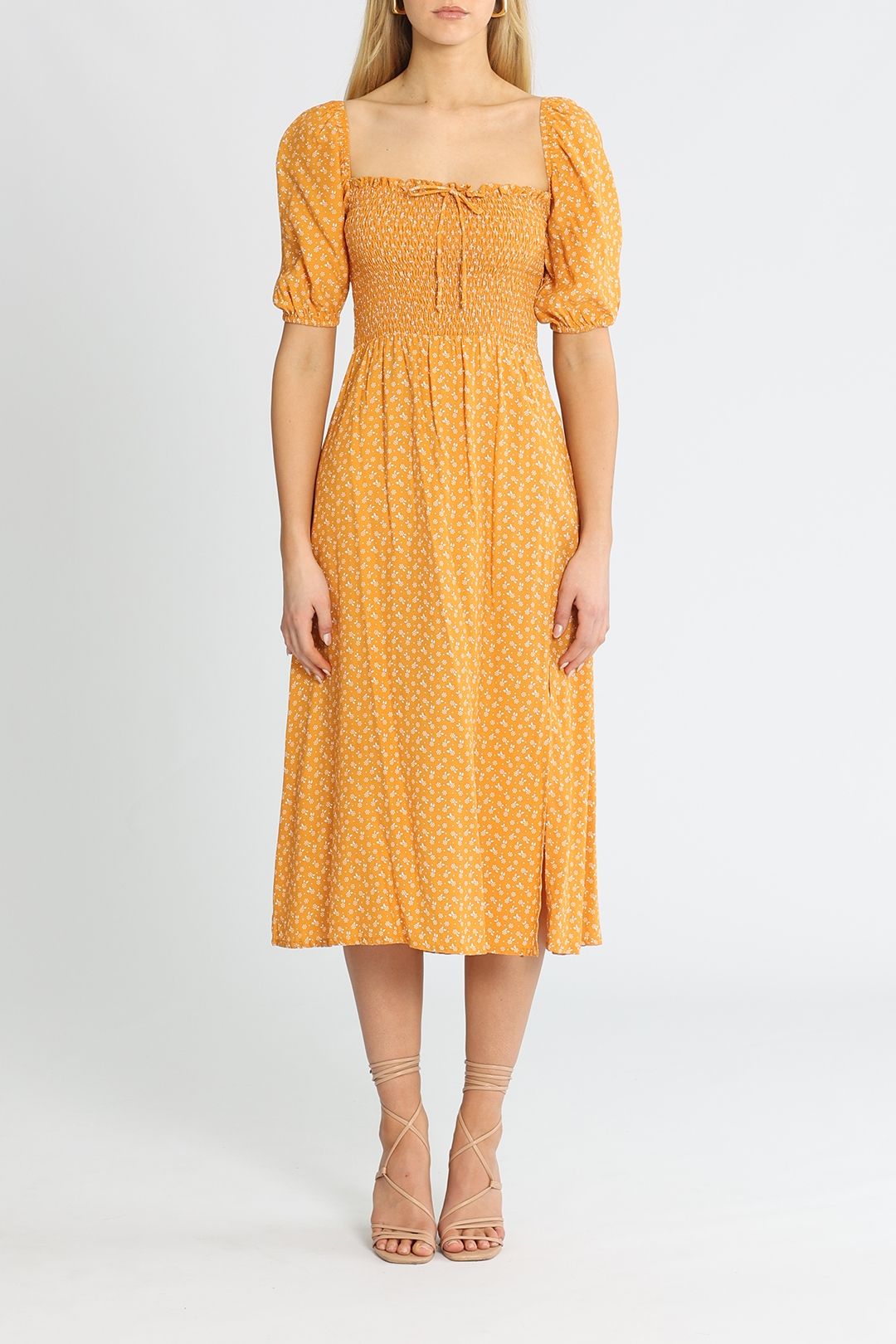 Hire Vaetta Midi Dress | Faithfull | GlamCorner