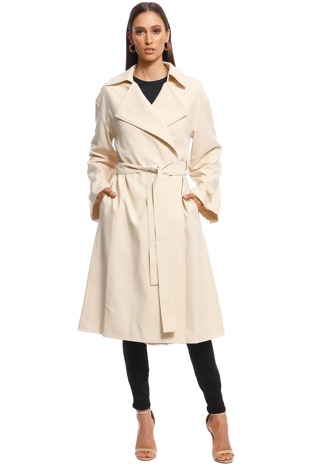 Emerson Oversized Trench Coat by Friend of Audrey for Rent | GlamCorner