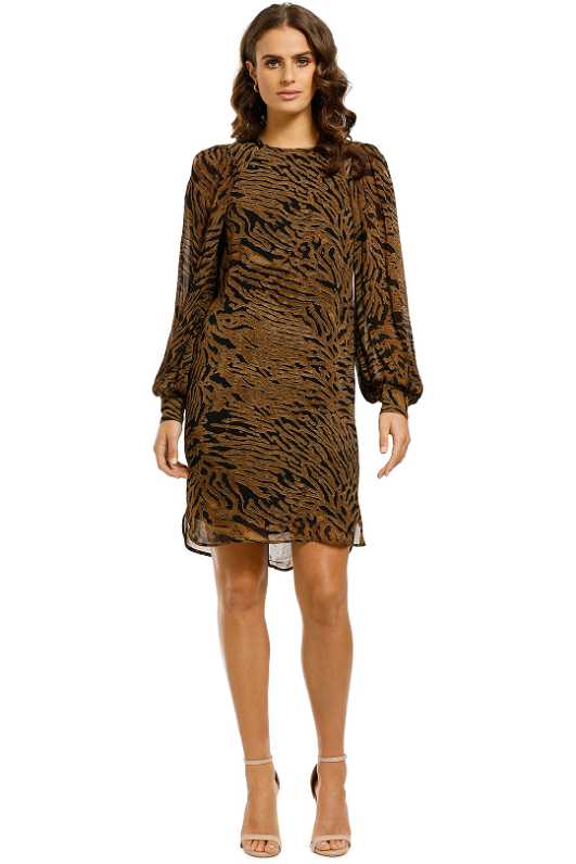 Folklore Print Lace Up Dress - Folklore Chintz Red by Thurley for Hire ...