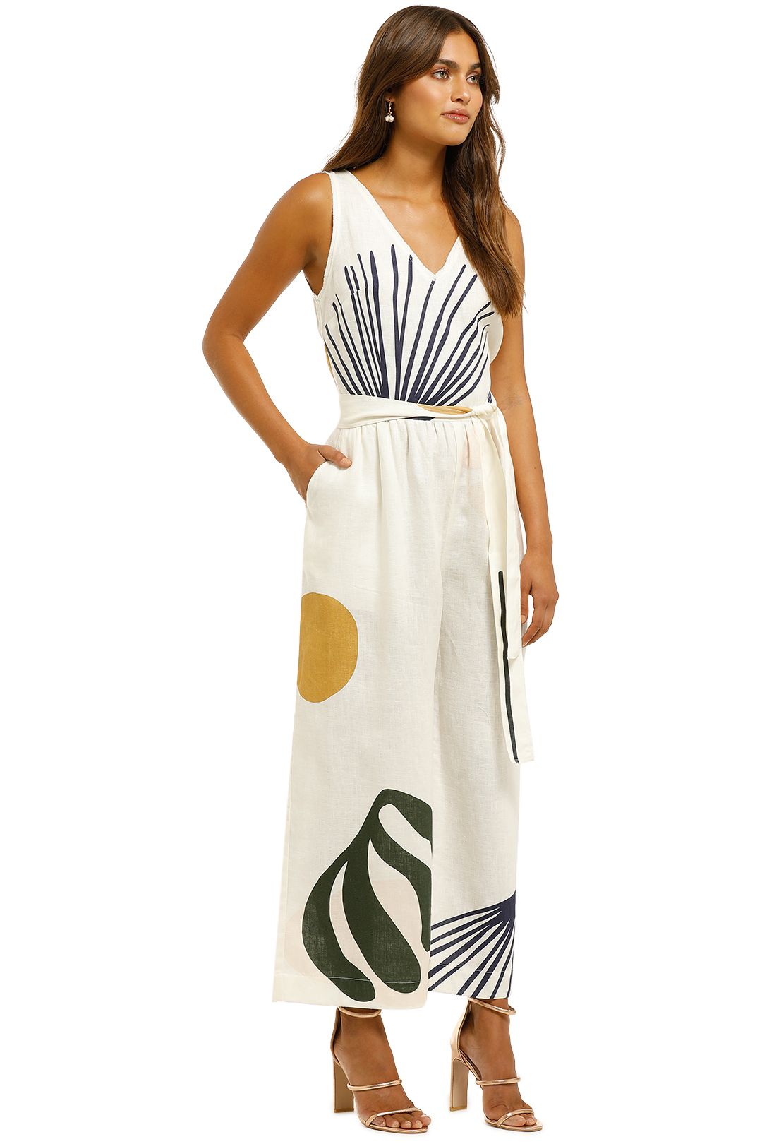 Souvenir Jumpsuit by Ginger and Smart for Hire | GlamCorner