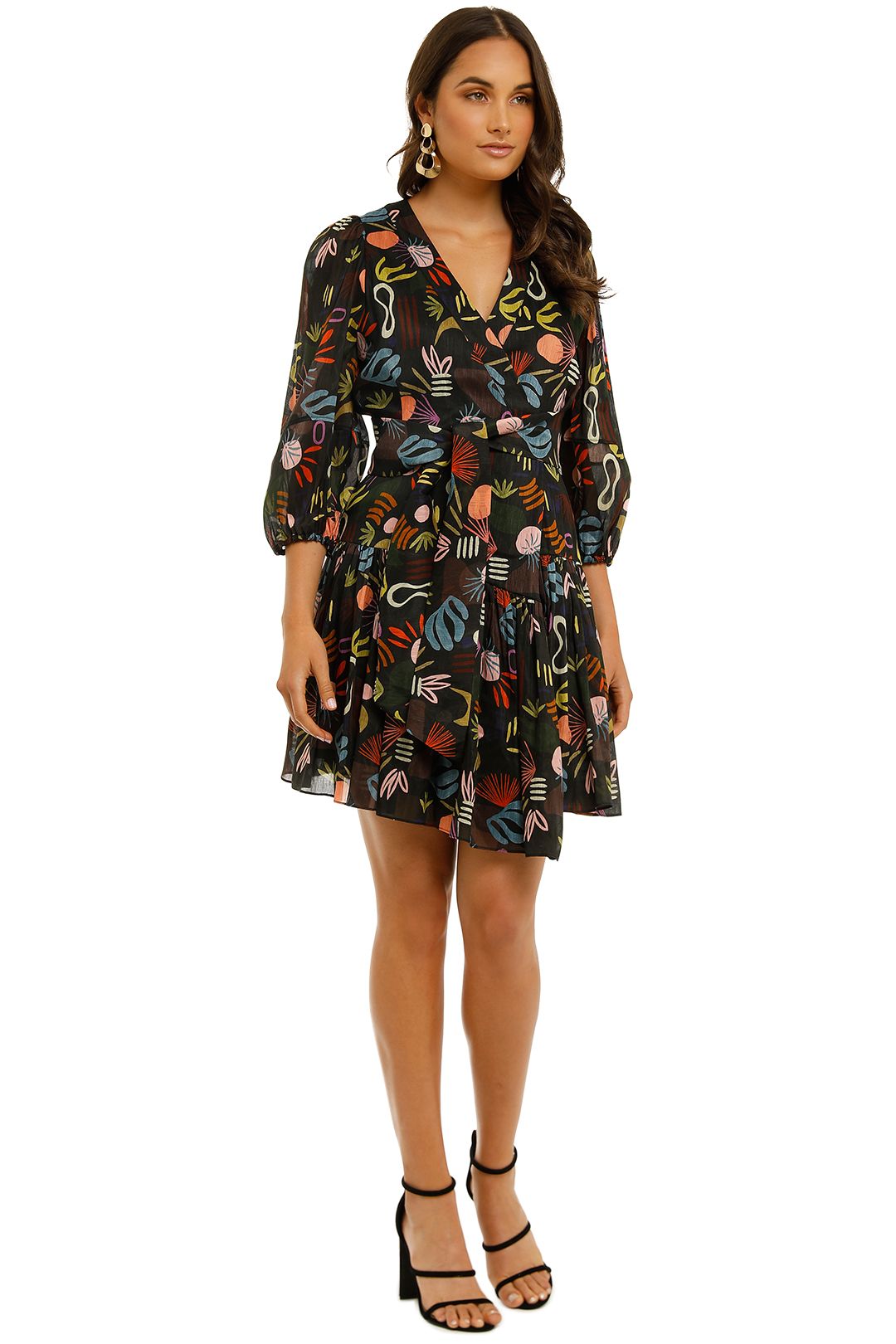 Synchronize Wrap Dress | Ginger and Smart | GlamCorner