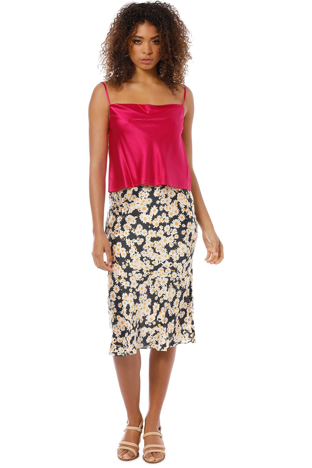 Missy Silk Cami Amarant by Hansen & Gretel for Hire