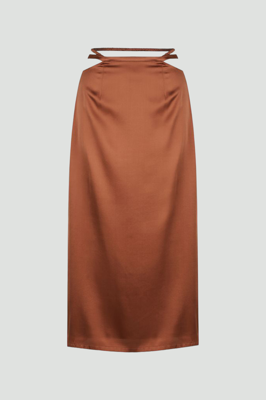 Buy Maggie Midi Skirt in Clay | Hansen & Gretel | GlamCorner