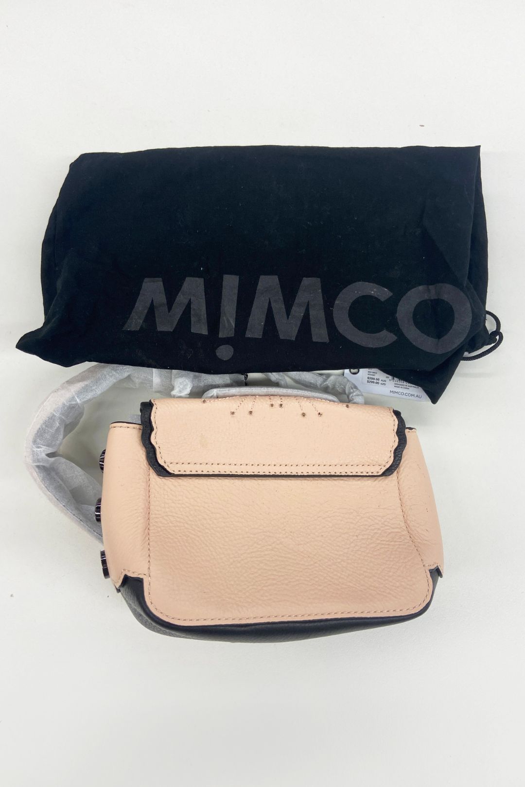 Buy Flutter Mini Hip Bag in Taupe | Mimco | GlamCorner