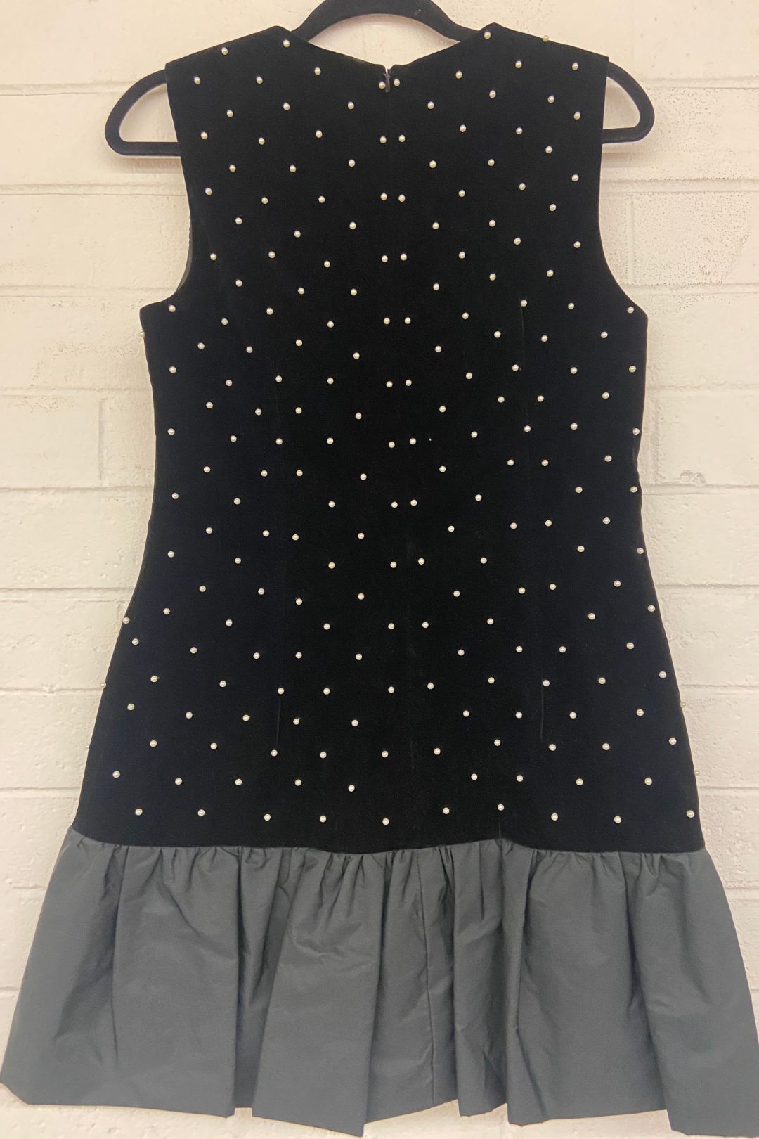 Buy Hope Velvet Embellished Mini Dress in Black | Rebecca Vallance ...