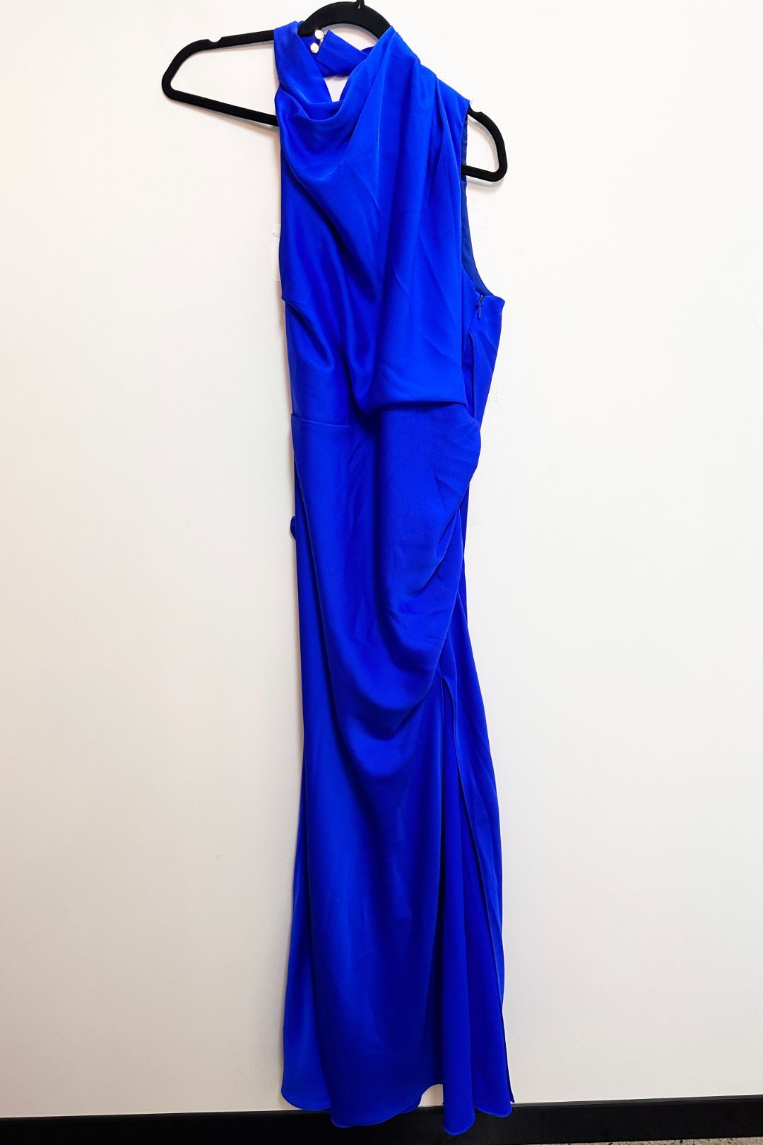 Buy Venus Maxi Dress with Sash in Blue | Sheike | GlamCorner
