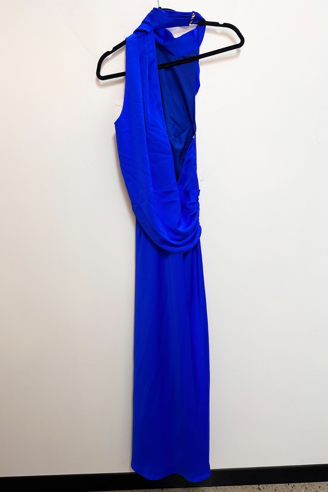 Buy Venus Maxi Dress with Sash in Blue | Sheike | GlamCorner