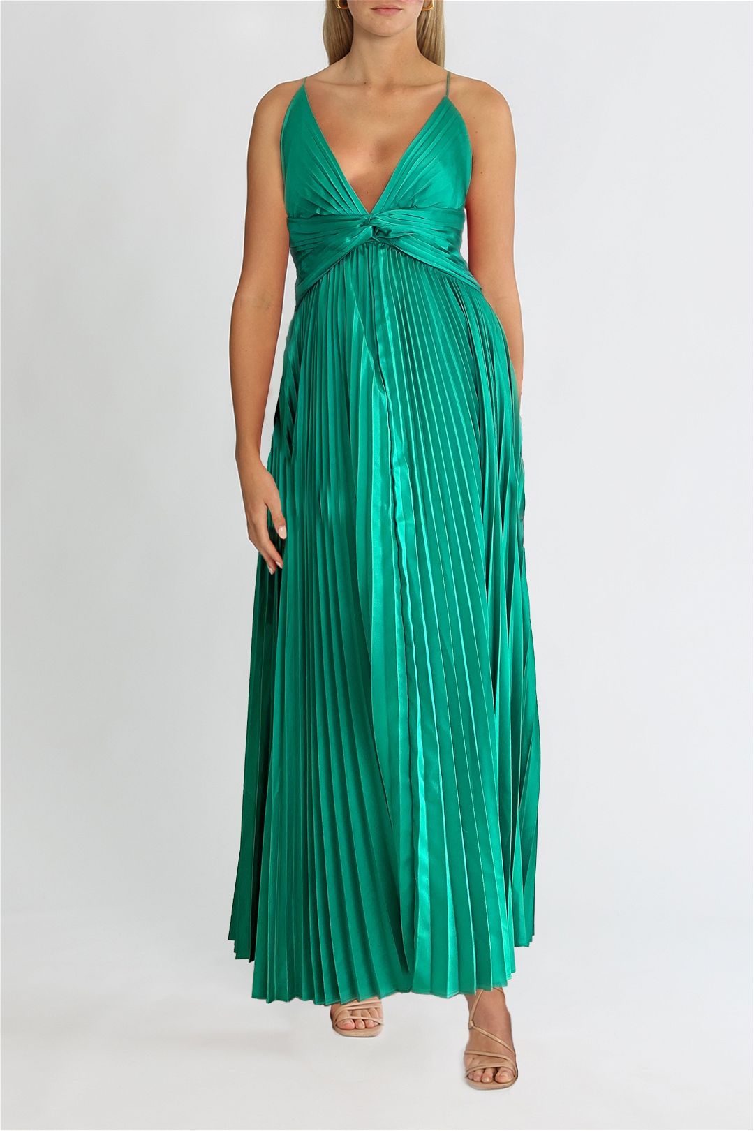 Hire Orla Dress in Jade | Issy | GlamCorner