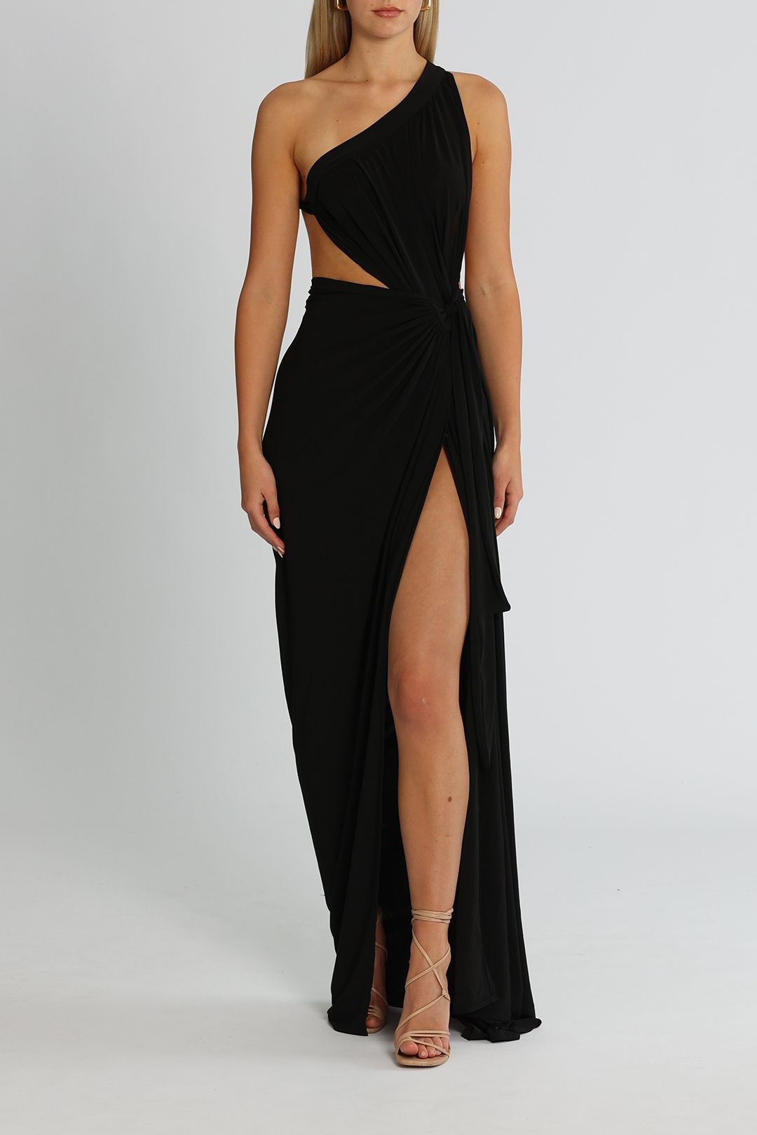 Hire Disa Gown - Black | J. Angelique | GlamCorner