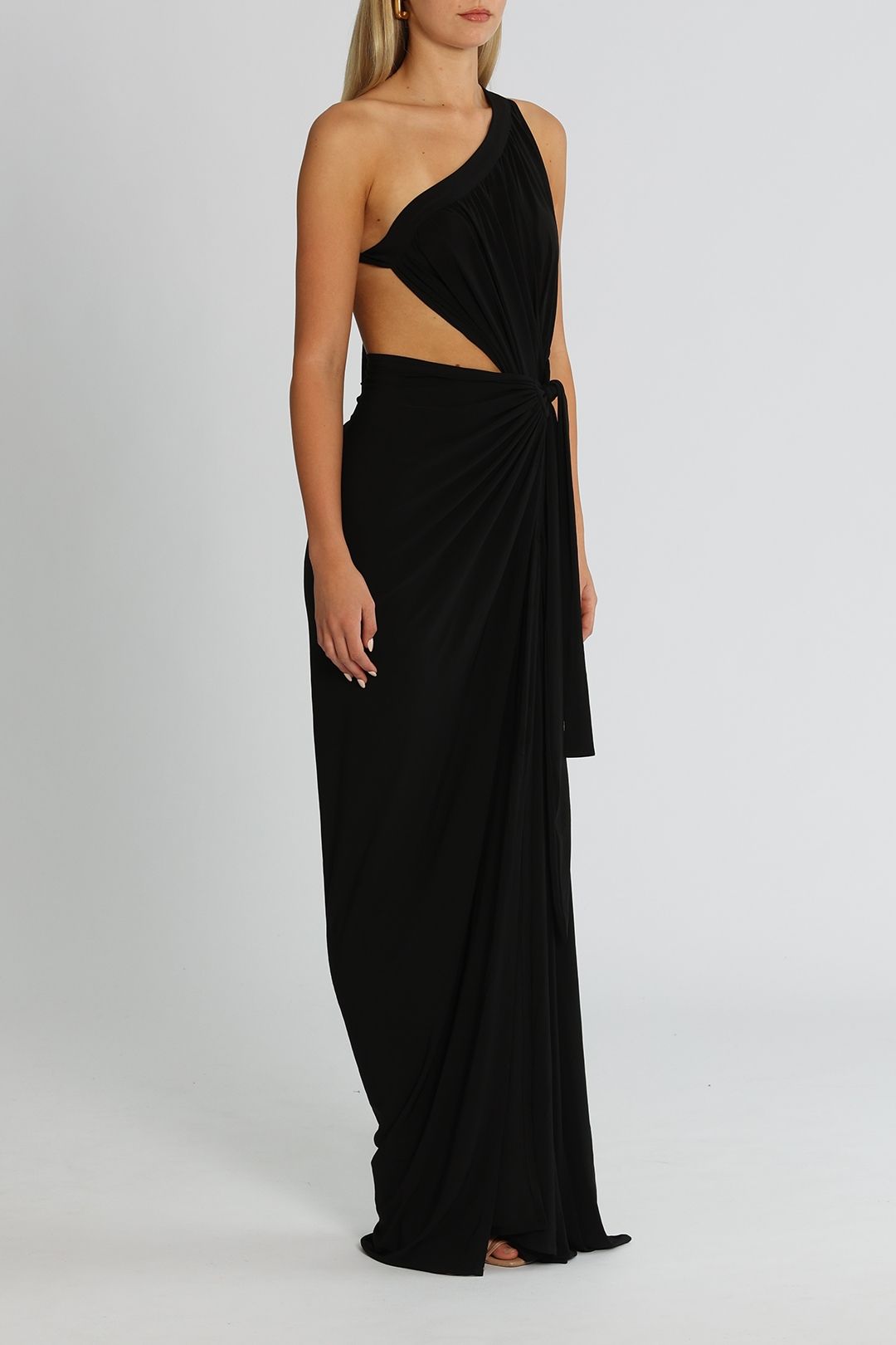 Hire Disa Gown - Black | J. Angelique | GlamCorner