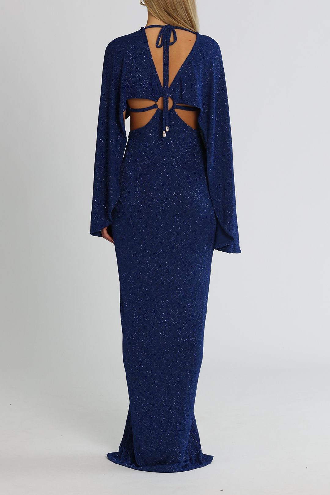 Hire Selena Gown - Blue Sparkle | J. Angelique | GlamCorner