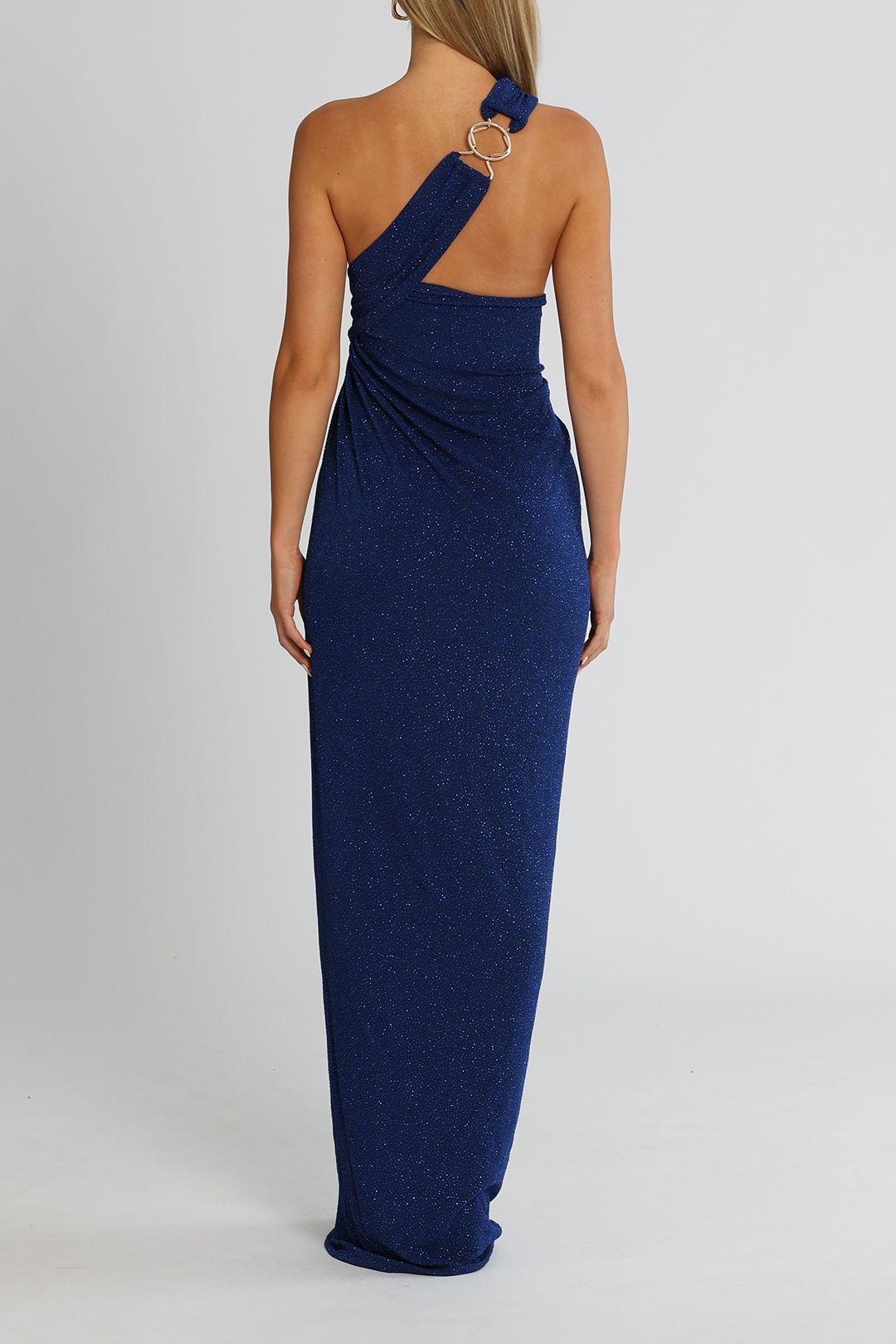 Hire Valeria Gown - Blue Sparkle | J. Angelique | GlamCorner