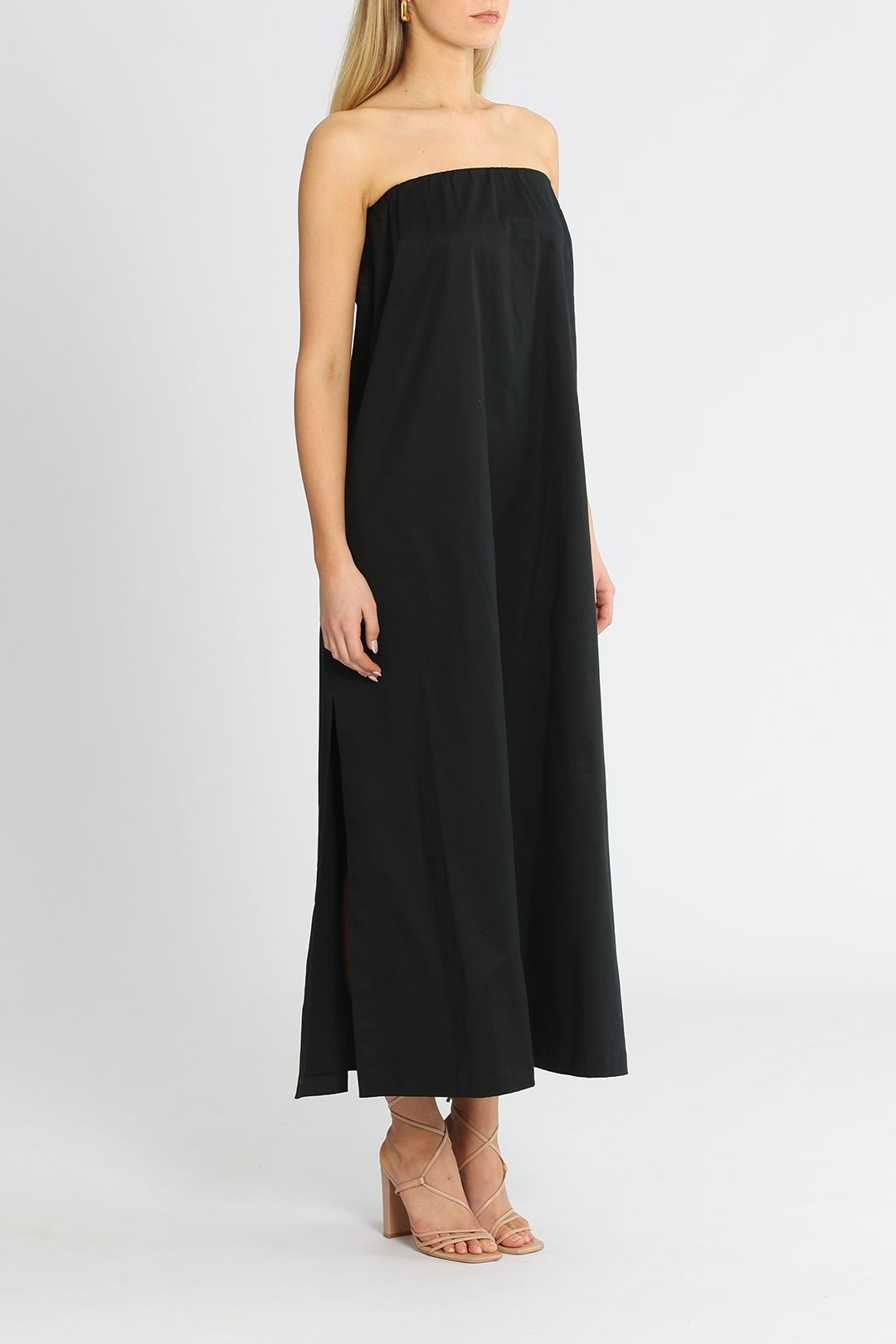 Hire Mimi Maxi Dress in Black | Jac + Jack | GlamCorner