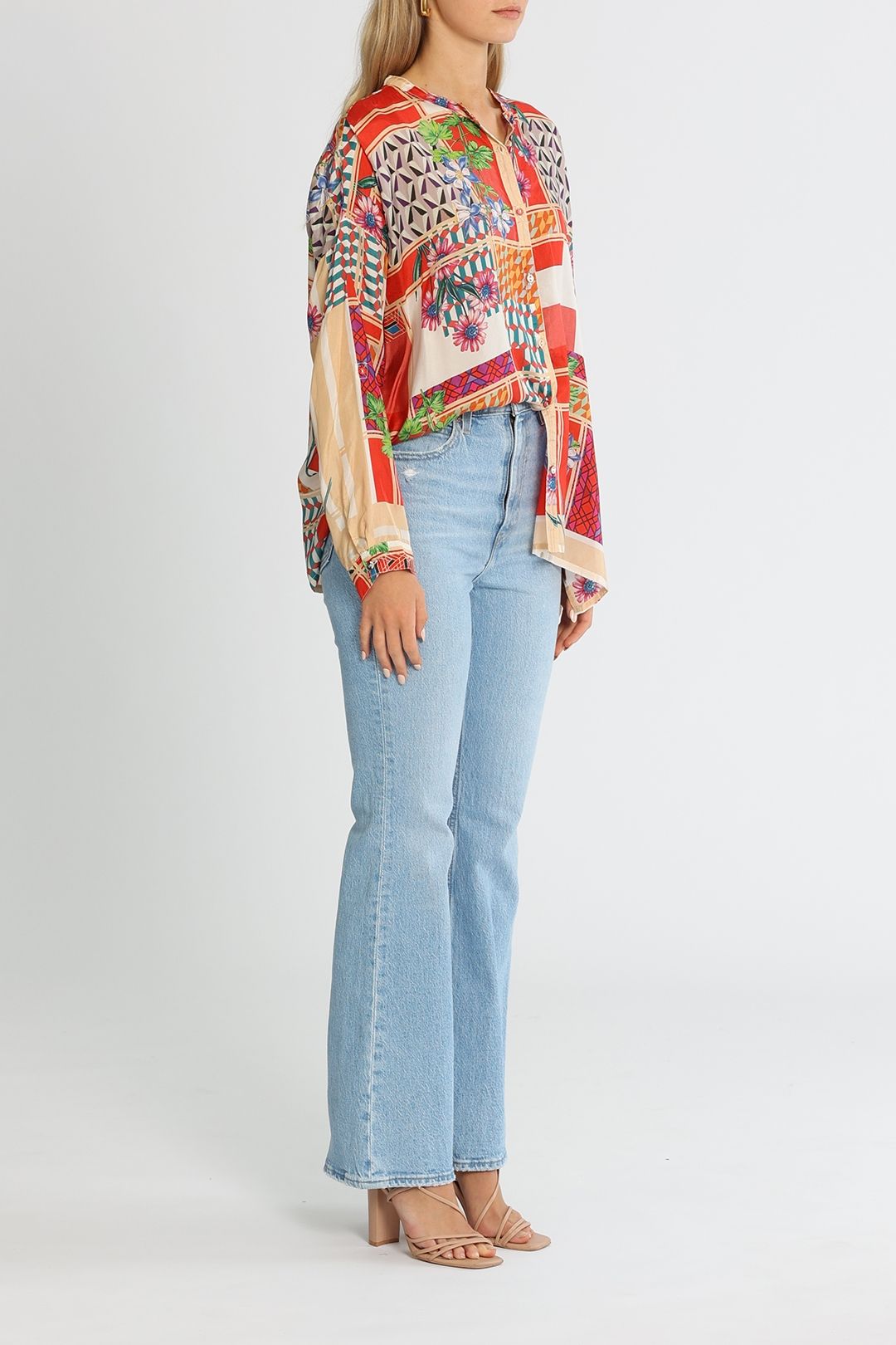 Hire Ridge Lennox Top in Multi | Johnny Was | GlamCorner