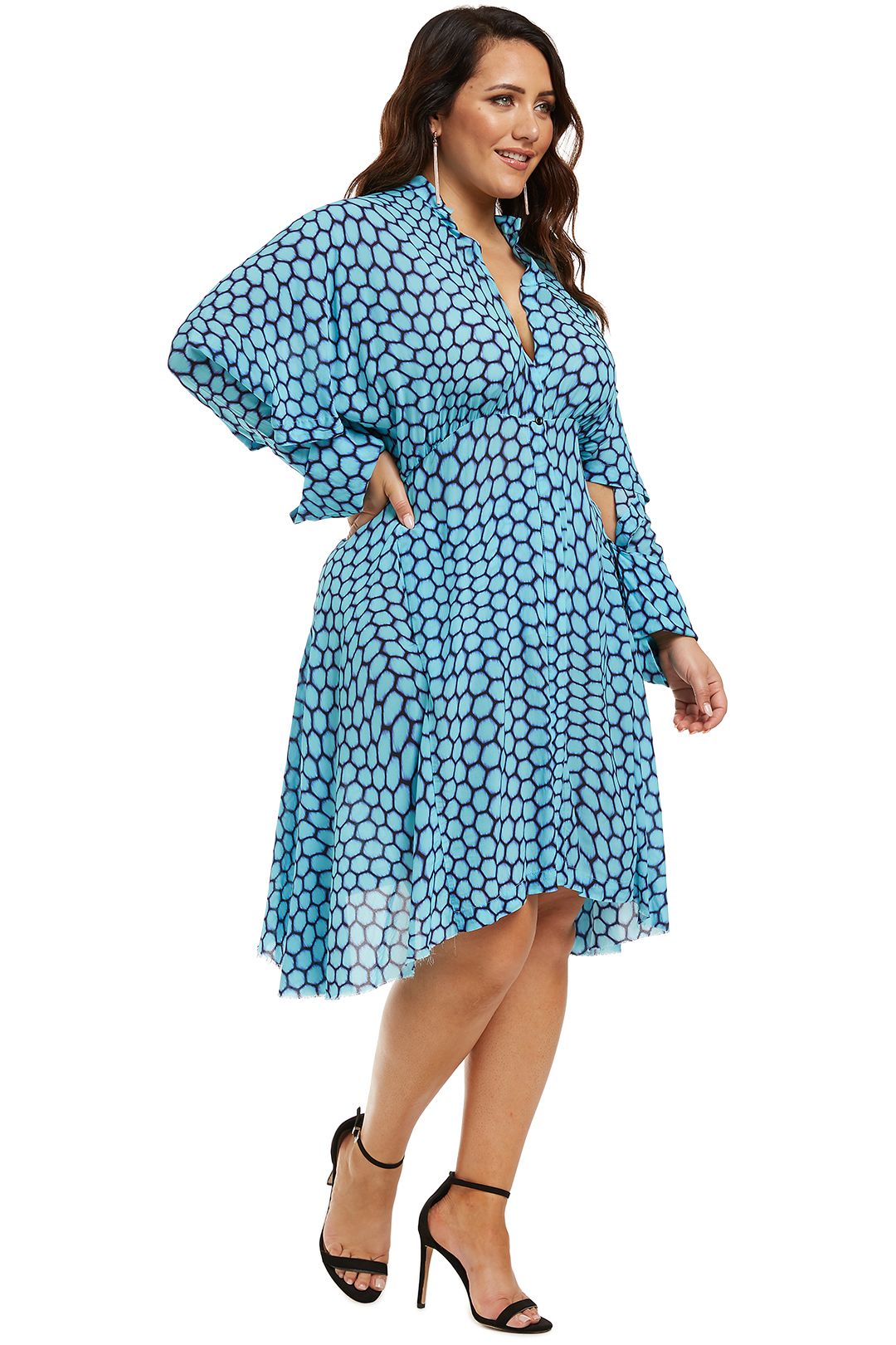 Rapture Dolman Dress by KITX for Hire | GlamCorner