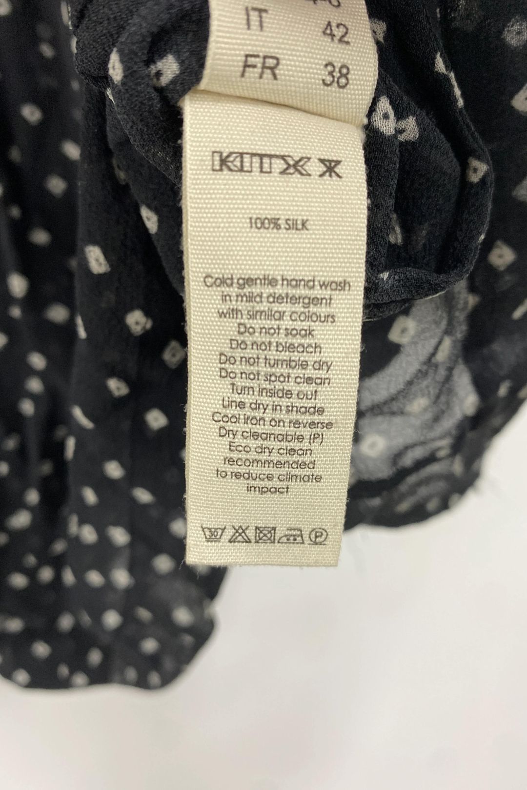 Buy Polkadot Sheer Shirt | KITX | GlamCorner
